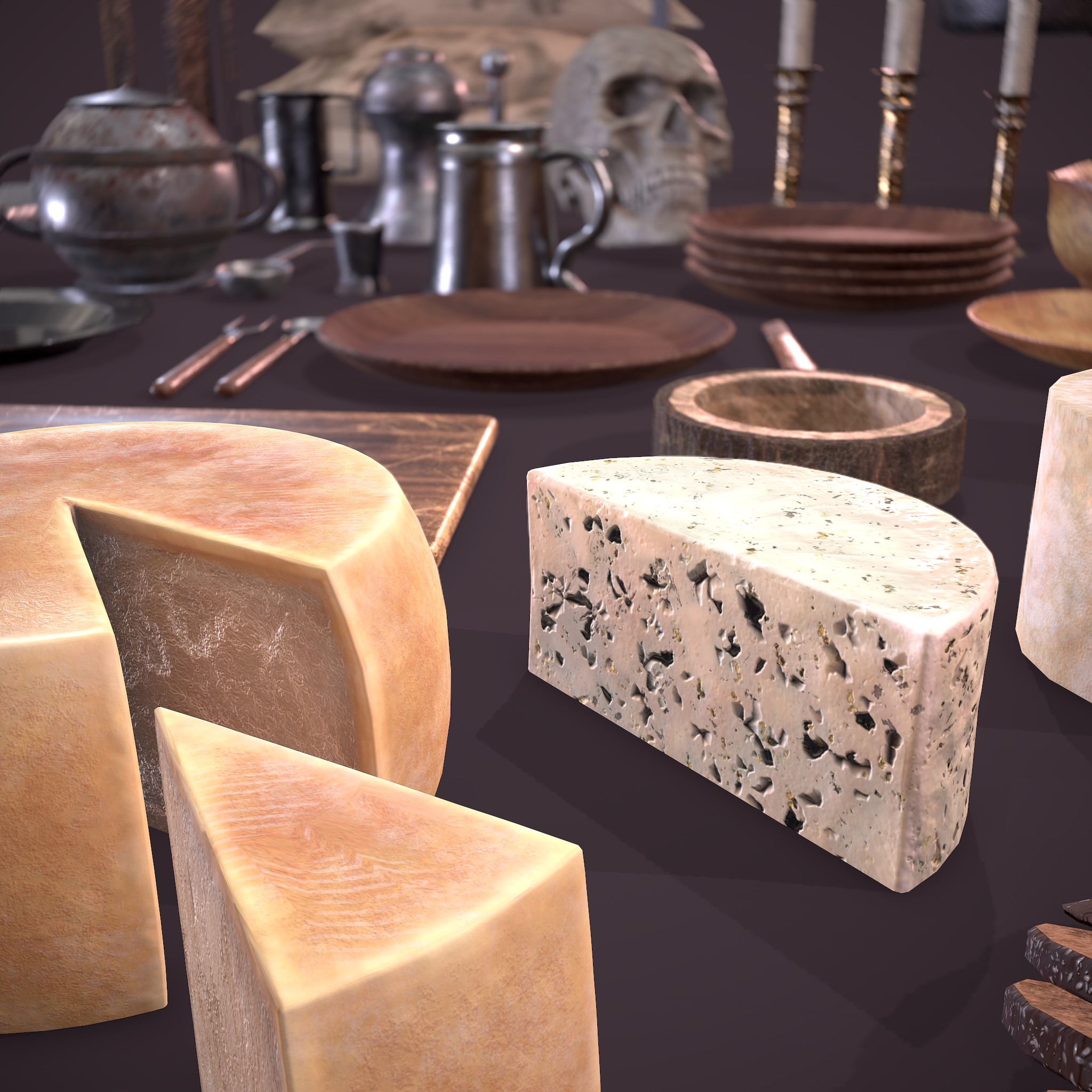 Medieval Kitchen Essentials - 3D Model by Get Dead Entertainment