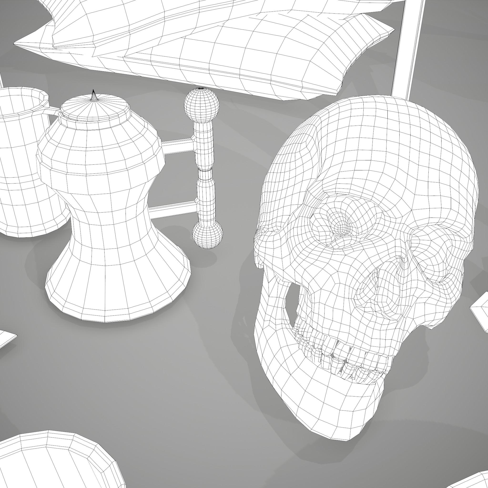 Medieval Kitchen Essentials - 3D Model by Get Dead Entertainment