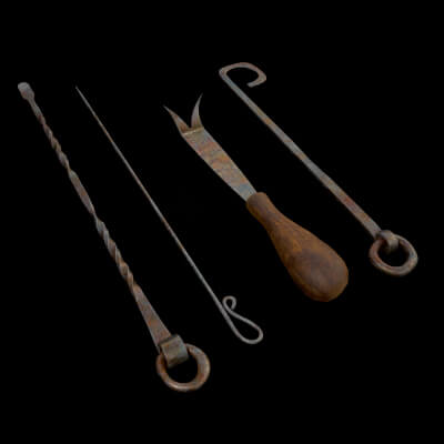 Medieval Leather Crafting Tools - 3D Model by Get Dead Entertainment