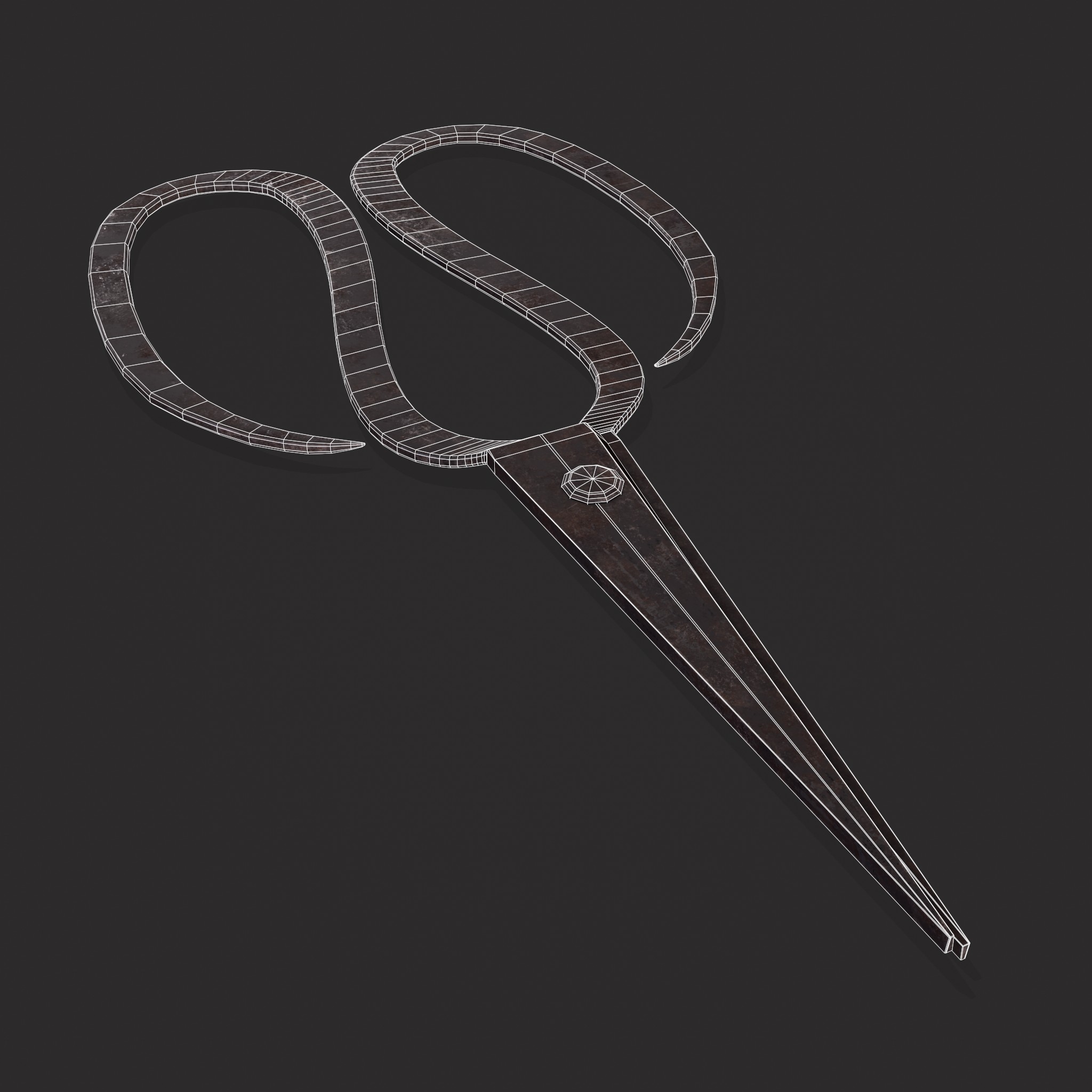 Medieval Leather Shears - 3D Model by Get Dead Entertainment