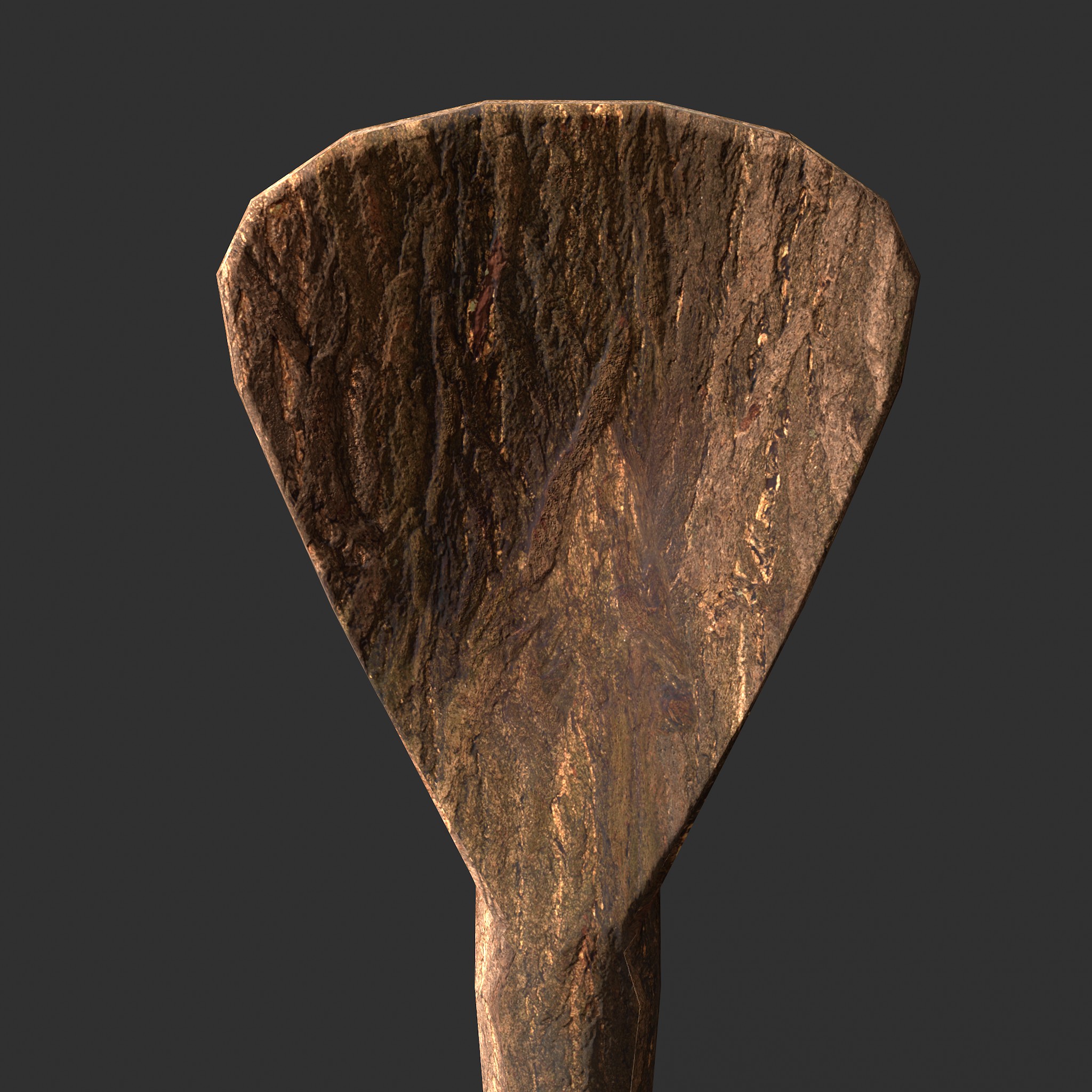 Medieval Long Wooden Spoon - 3D Model by Get Dead Entertainment