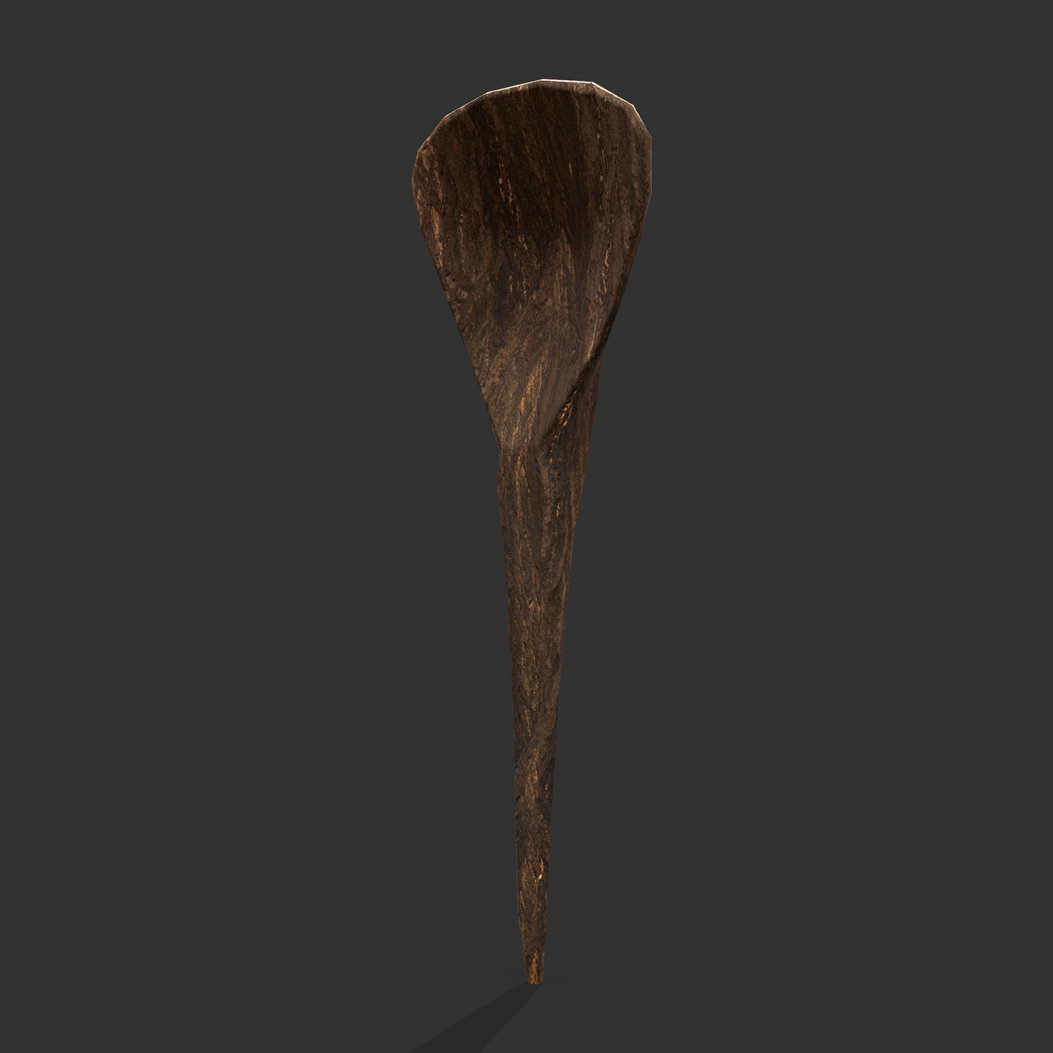 Medieval Long Wooden Spoon - 3D Model by Get Dead Entertainment