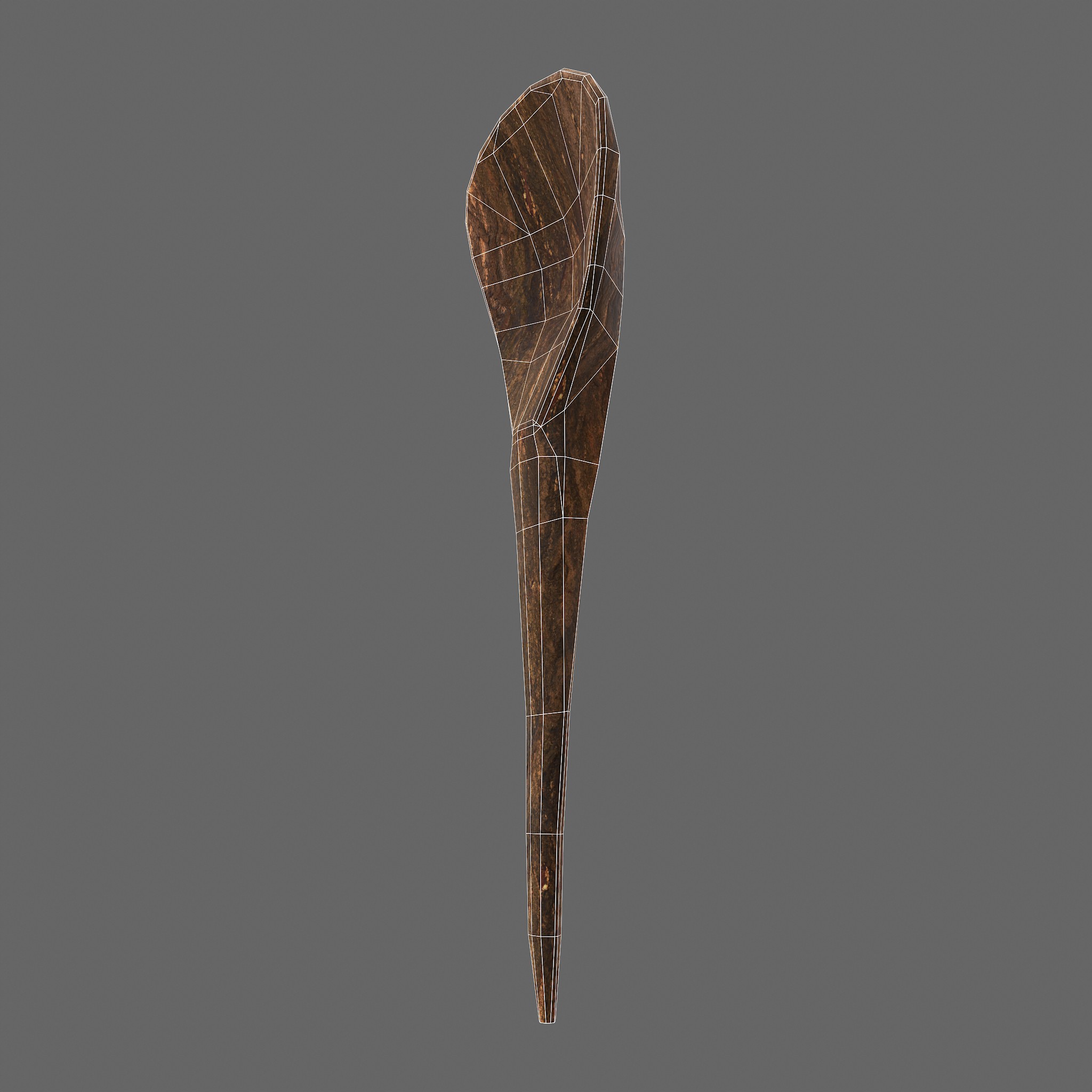 Medieval Long Wooden Spoon - 3D Model by Get Dead Entertainment