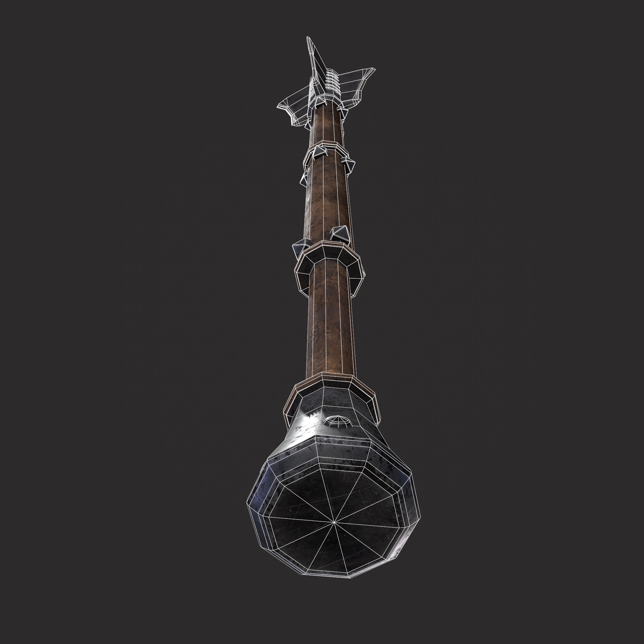 Medieval Mace - 3D Model by Get Dead Entertainment