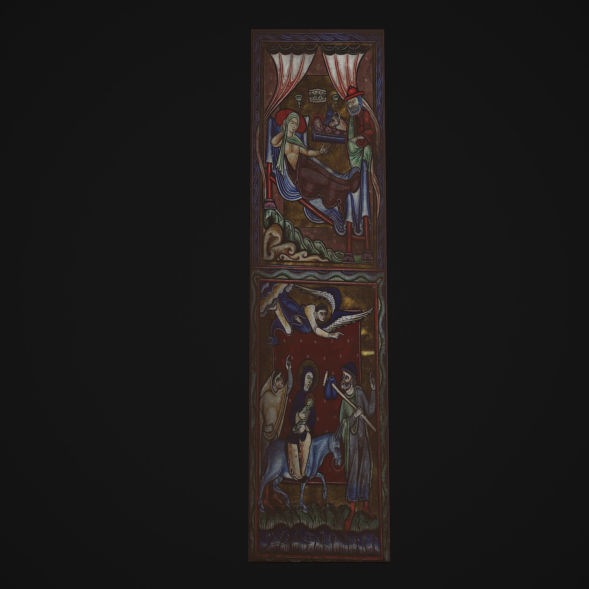 Medieval Manuscript Painting - 3D Model by Get Dead Entertainment