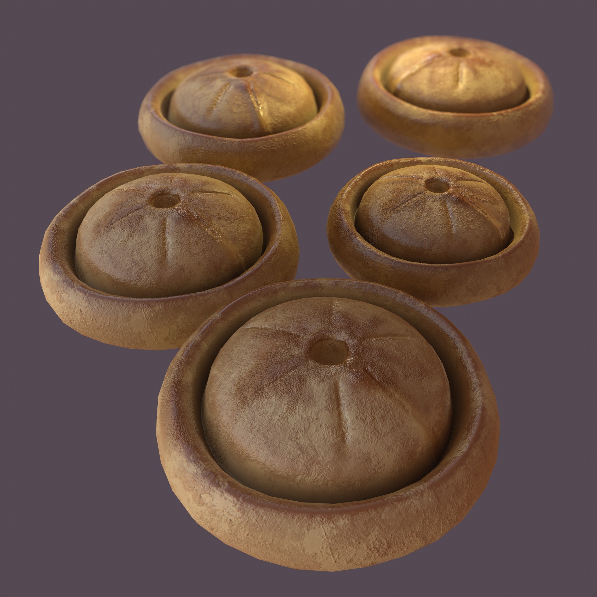 Medieval Meat Pie - 3D Model by Get Dead Entertainment