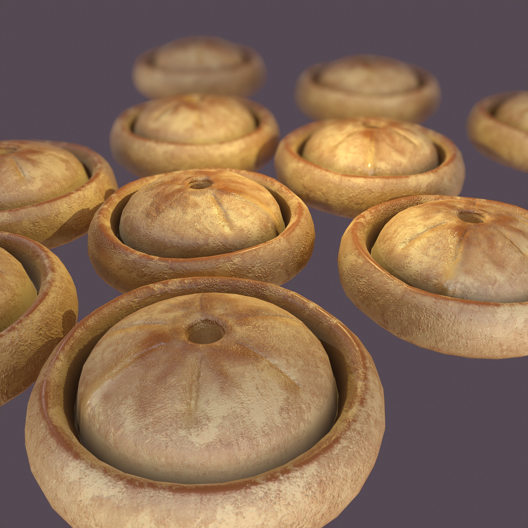 Medieval Meat Pie - 3D Model by Get Dead Entertainment