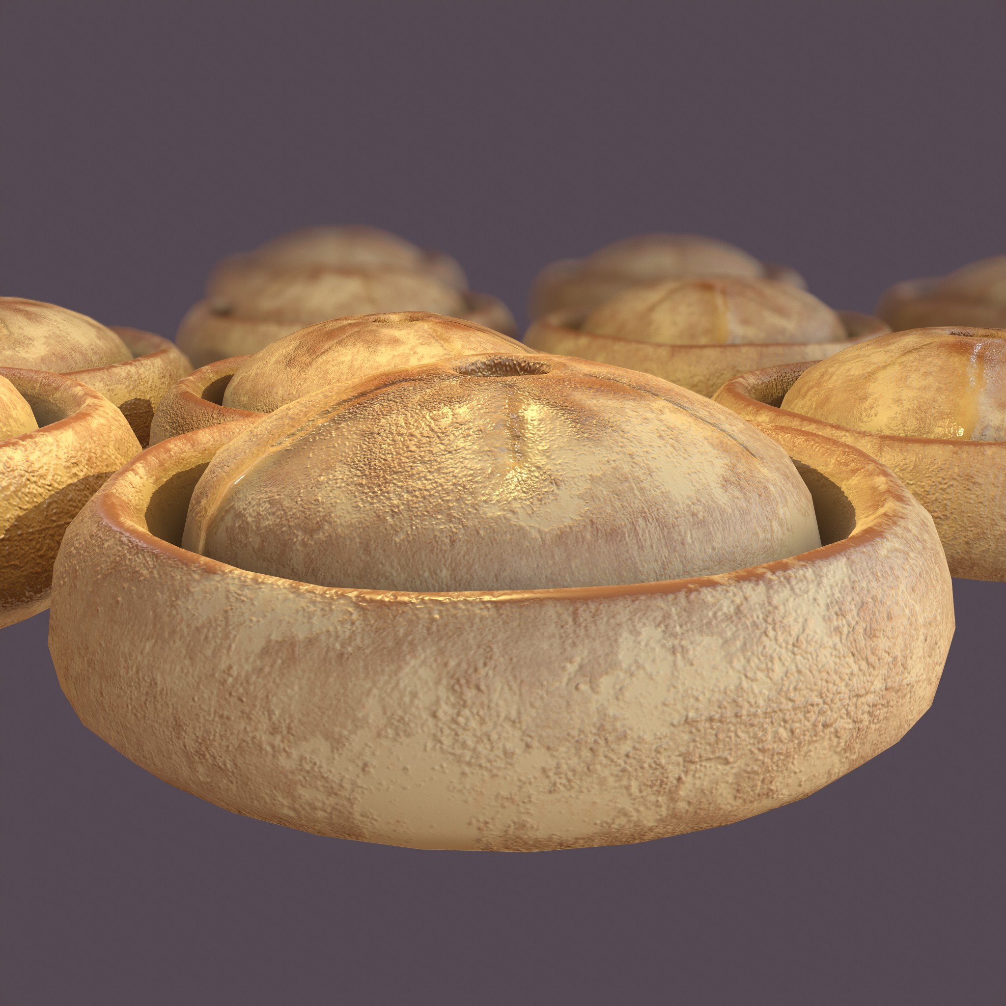 Medieval Meat Pie - 3D Model by Get Dead Entertainment