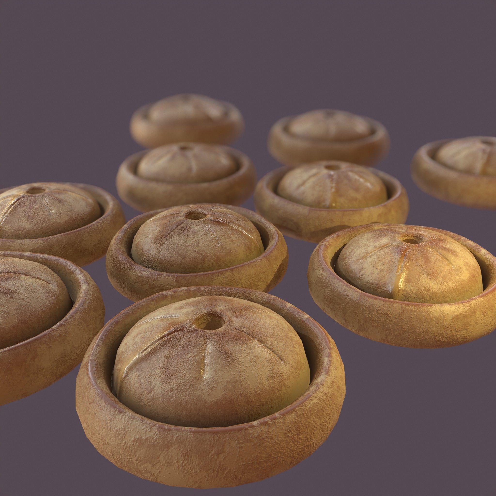 Medieval Meat Pie - 3D Model by Get Dead Entertainment