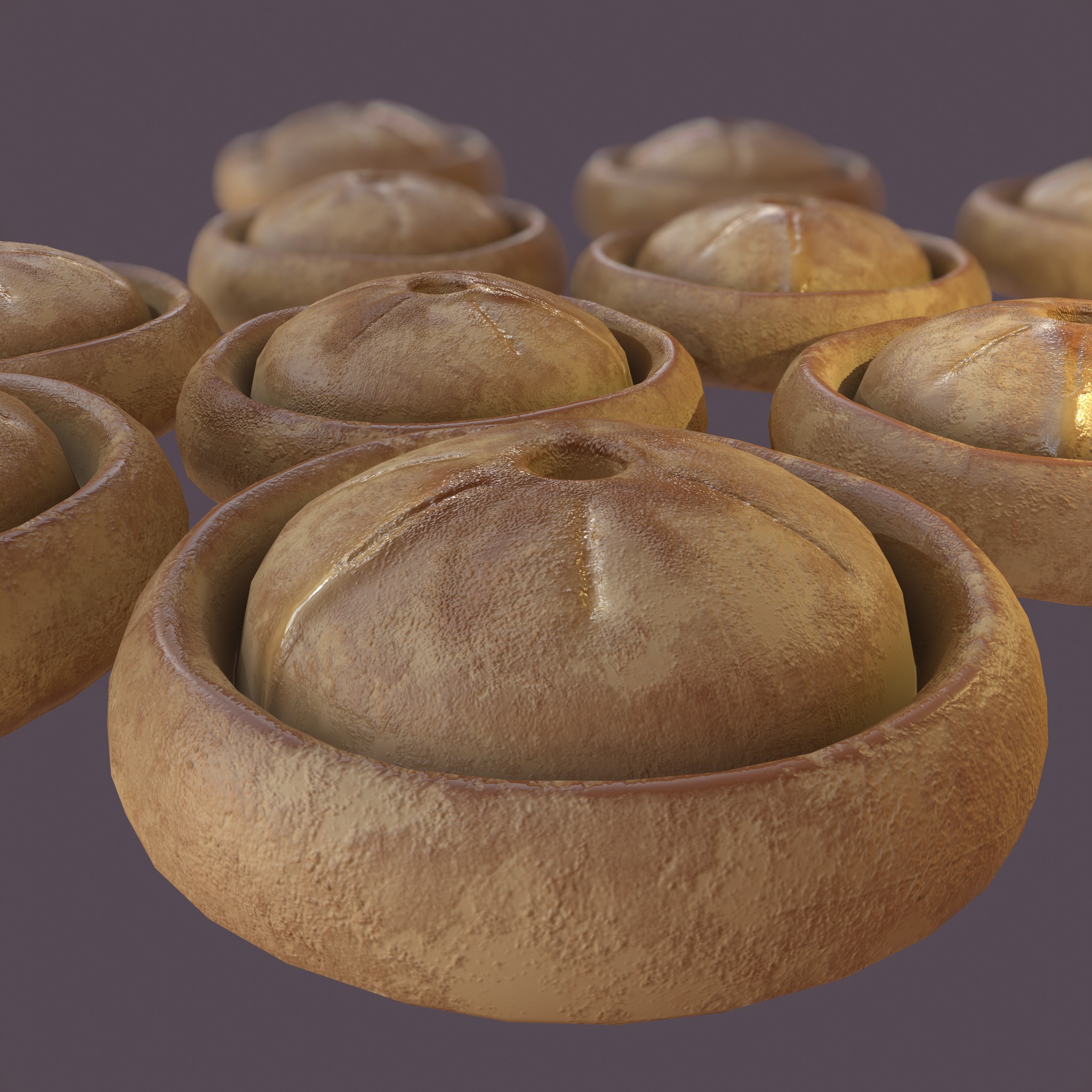Medieval Meat Pie - 3D Model by Get Dead Entertainment