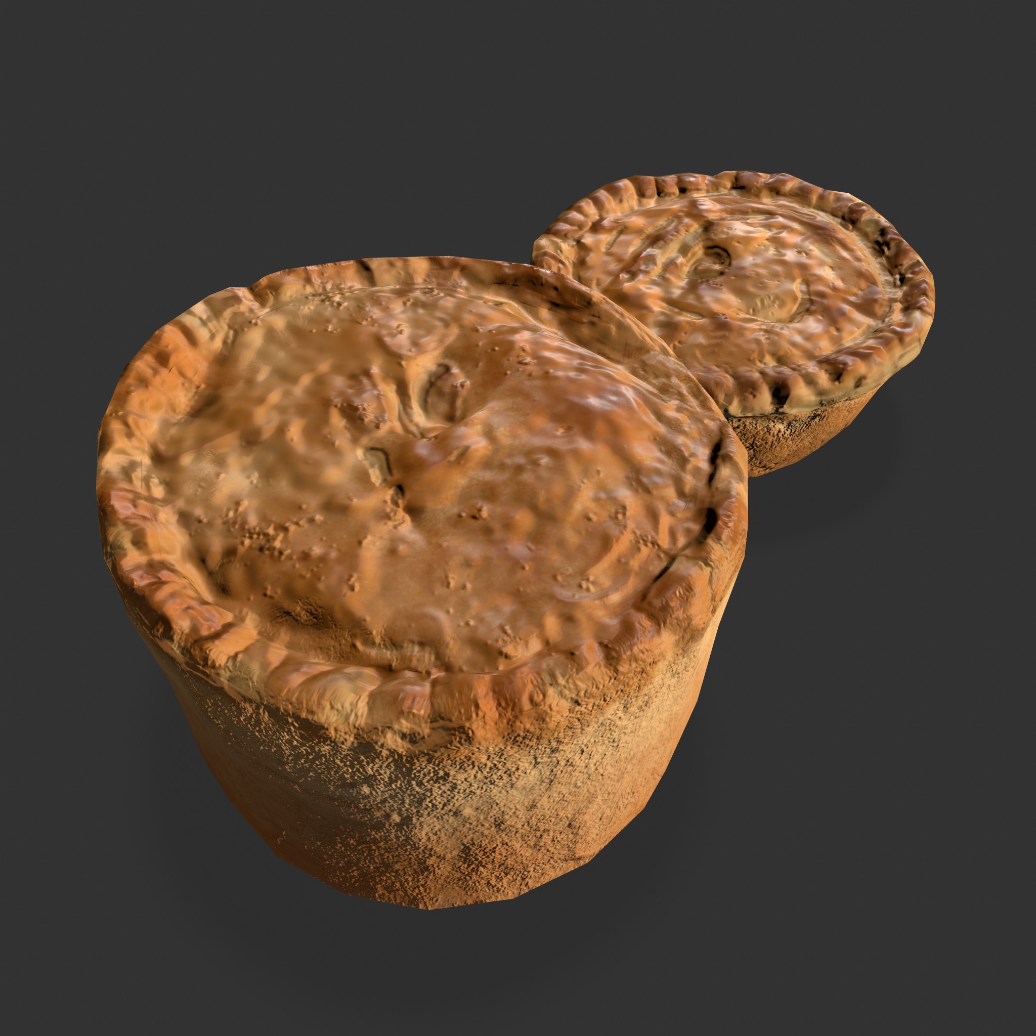 Medieval Meat Pies - 3D Model by Get Dead Entertainment
