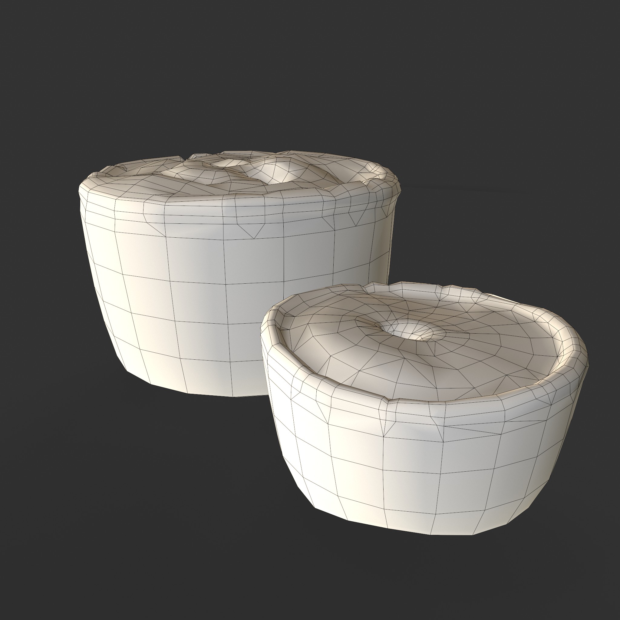 Medieval Meat Pies - 3D Model by Get Dead Entertainment