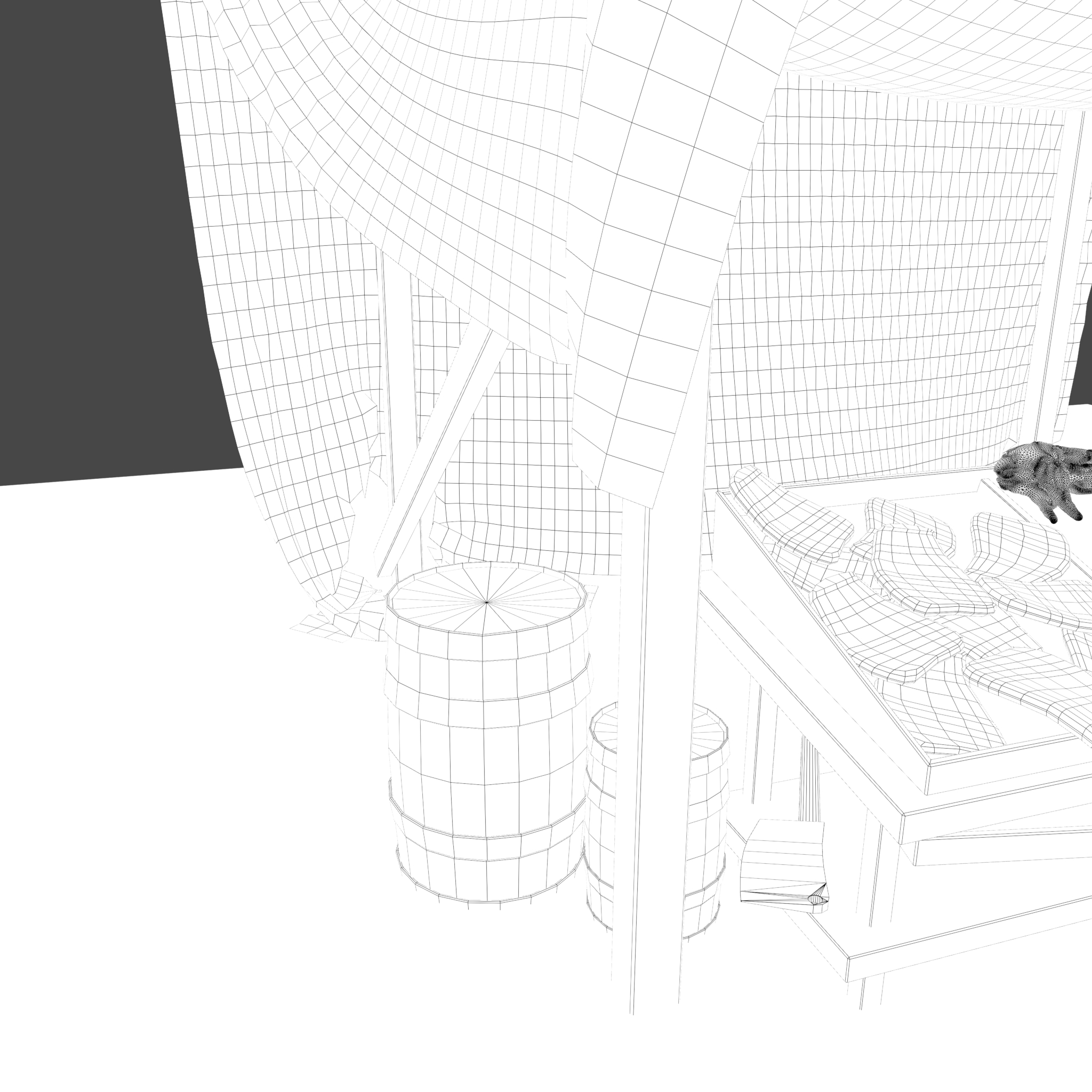 Medieval Meat Tent - 3D Model by Get Dead Entertainment