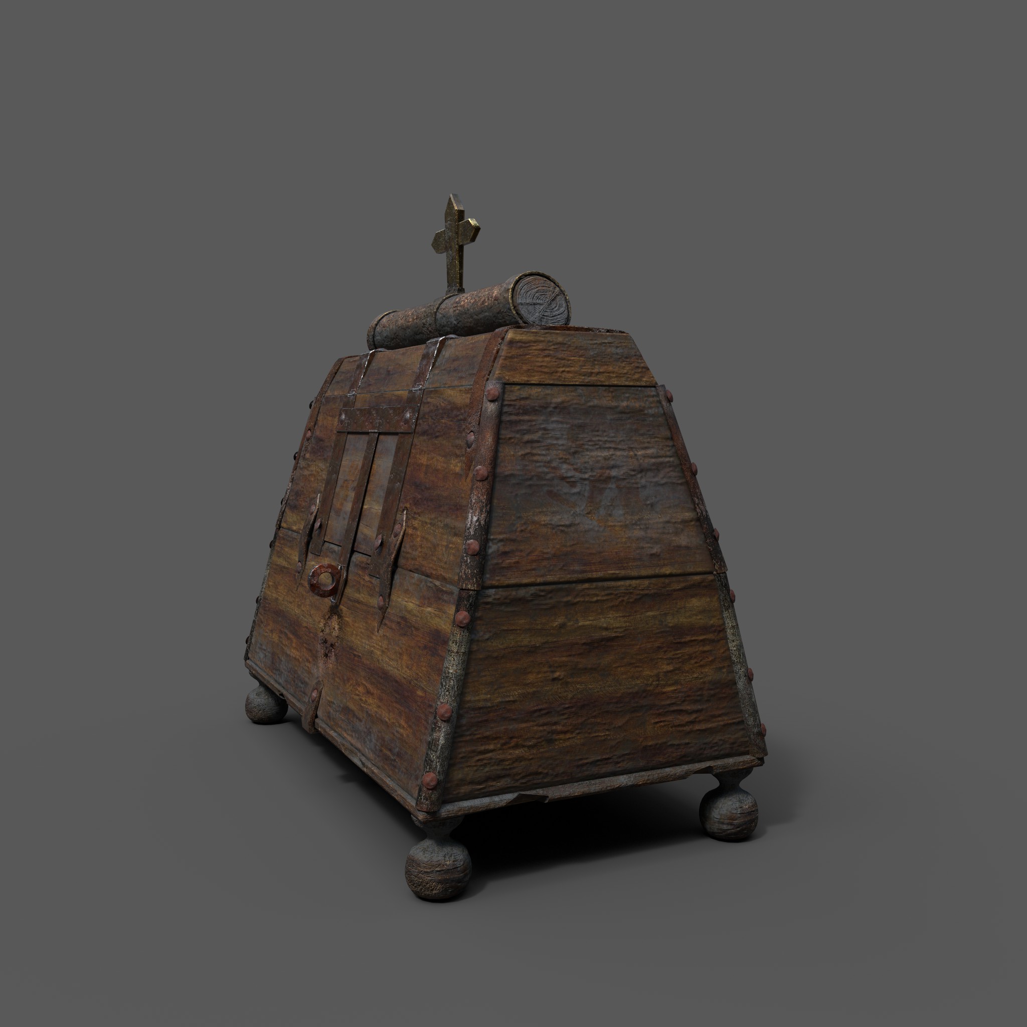 Medieval Medicine Box - 3D Model by Get Dead Entertainment