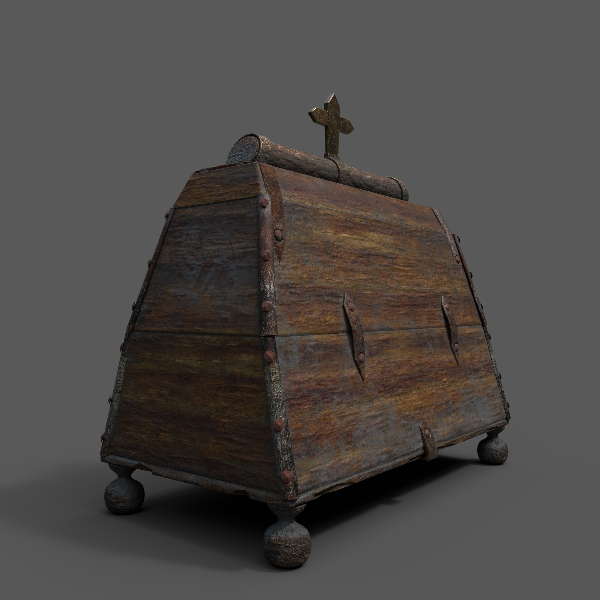 Medieval Medicine Box - 3D Model by Get Dead Entertainment