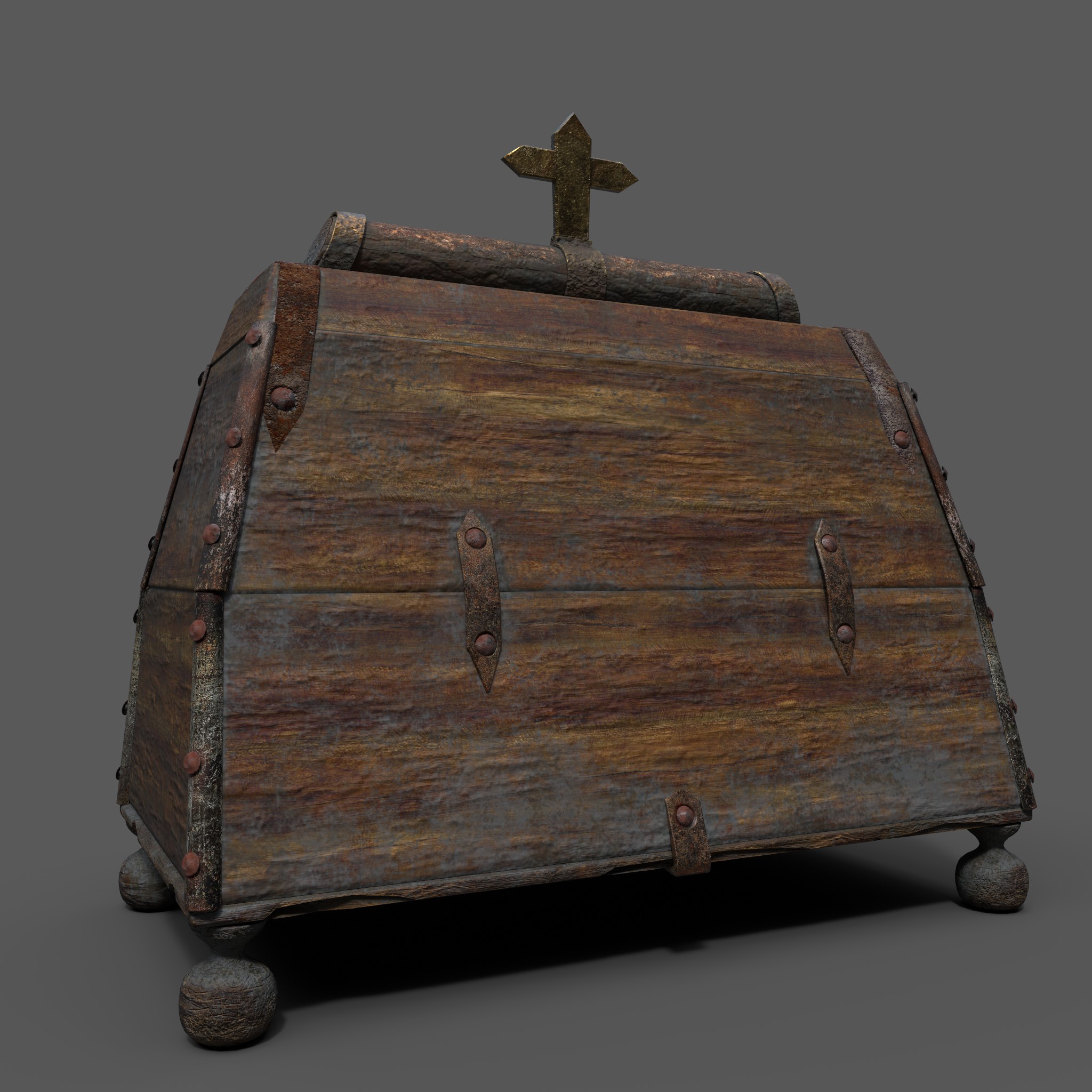 Medieval Medicine Box - 3D Model by Get Dead Entertainment