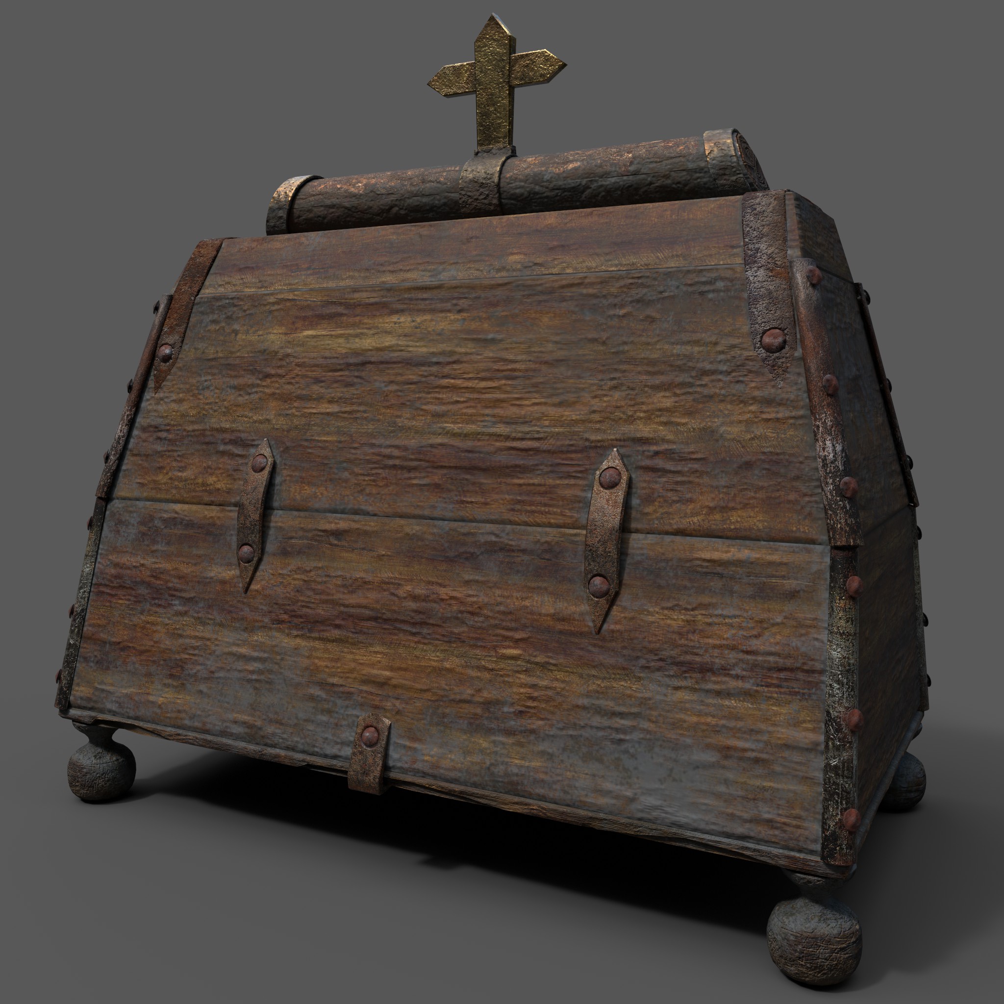 Medieval Medicine Box - 3D Model by Get Dead Entertainment