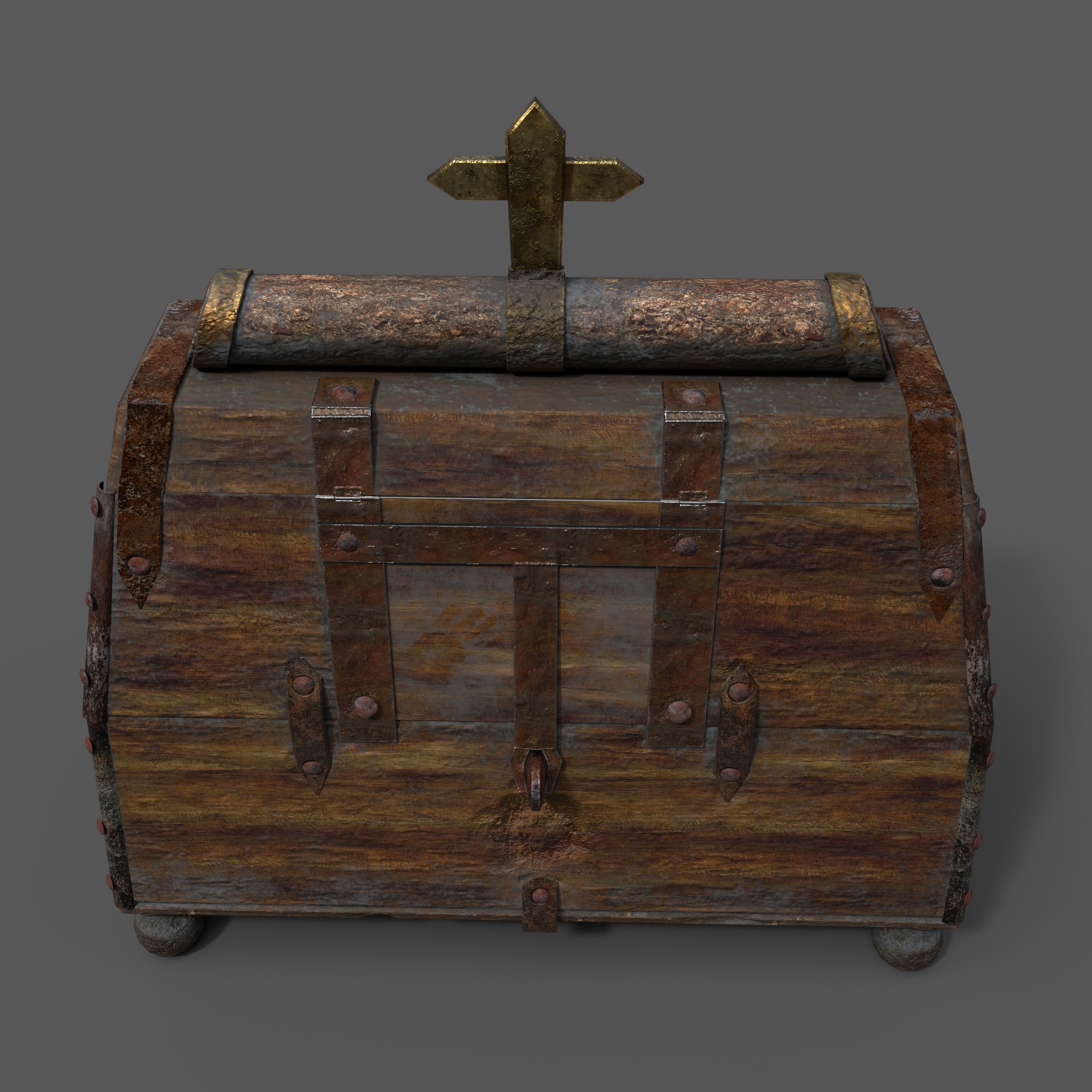 Medieval Medicine Box - 3D Model by Get Dead Entertainment