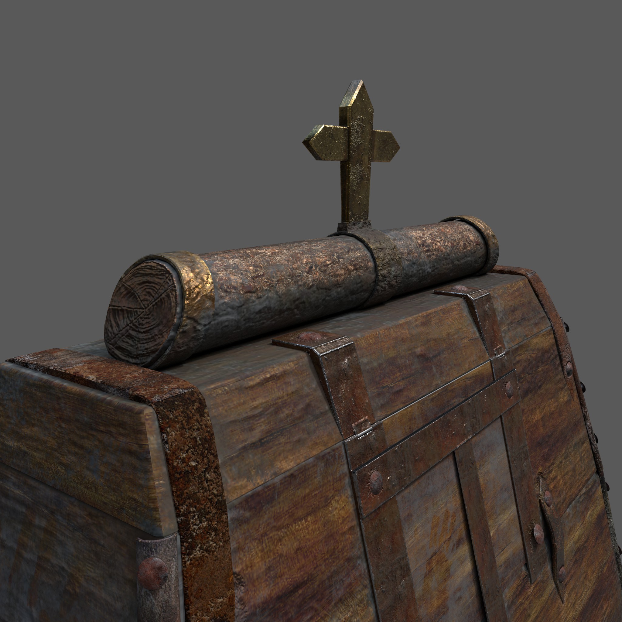 Medieval Medicine Box - 3D Model by Get Dead Entertainment