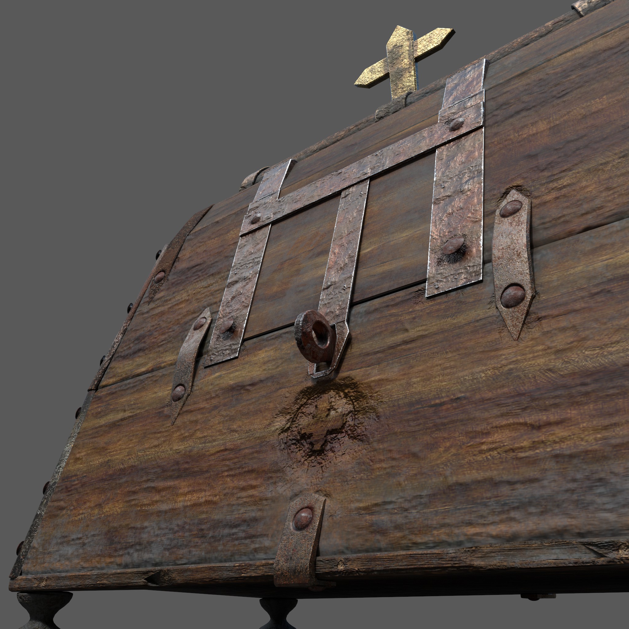 Medieval Medicine Box - 3D Model by Get Dead Entertainment