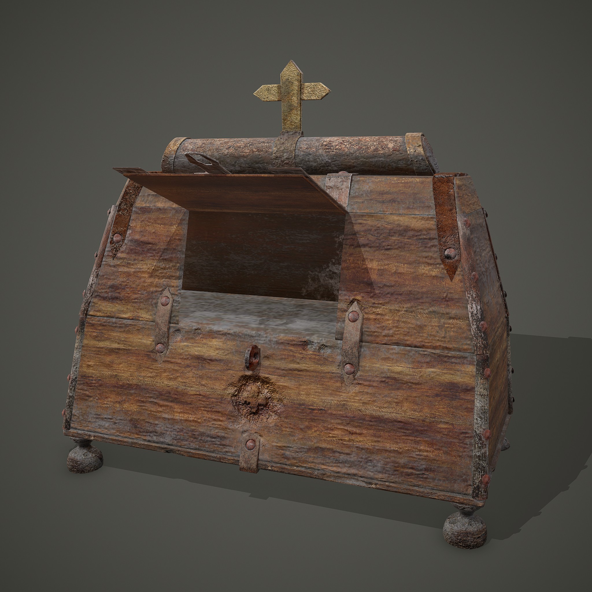 Medieval Medicine Box - 3D Model by Get Dead Entertainment