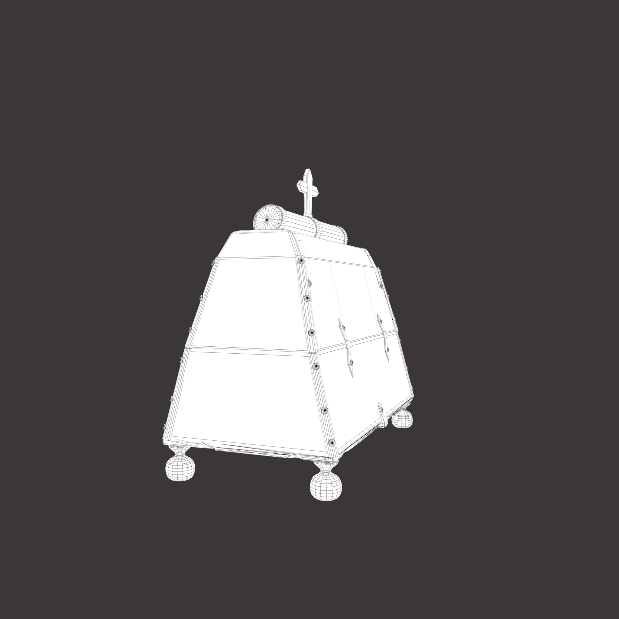 Medieval Medicine Box - 3D Model by Get Dead Entertainment