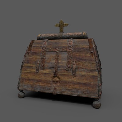 Medieval Medicine Box - 3D Model by Get Dead Entertainment