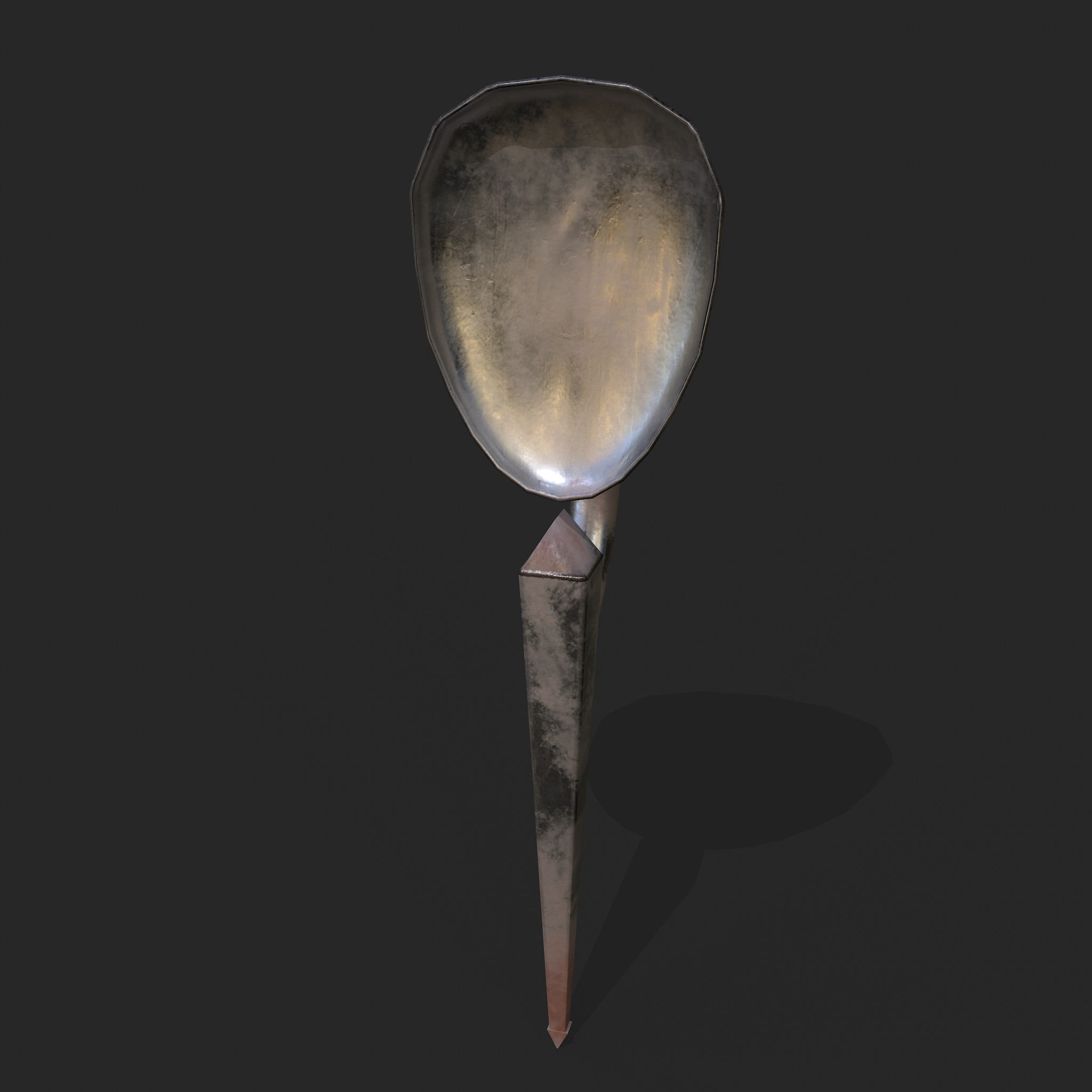 Medieval Metal Spoon - 3D Model by Get Dead Entertainment