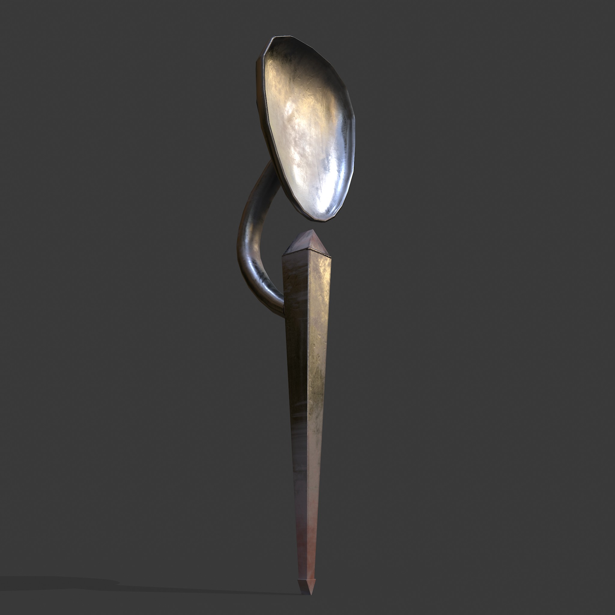 Medieval Metal Spoon - 3D Model by Get Dead Entertainment