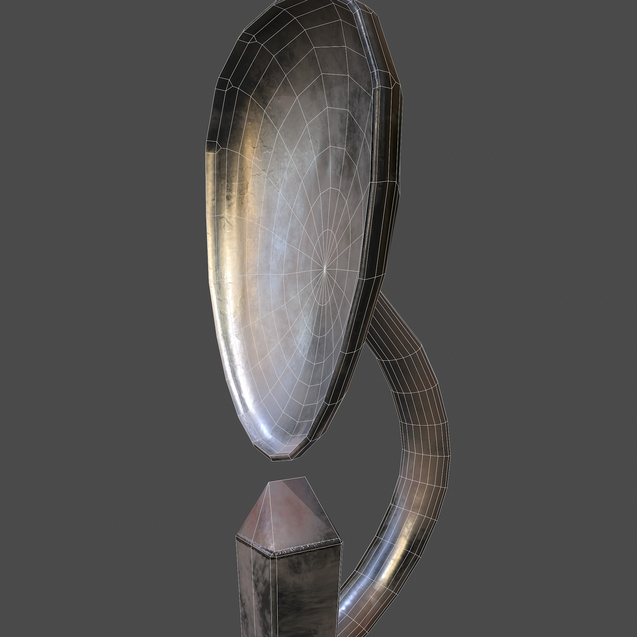 Medieval Metal Spoon - 3D Model by Get Dead Entertainment