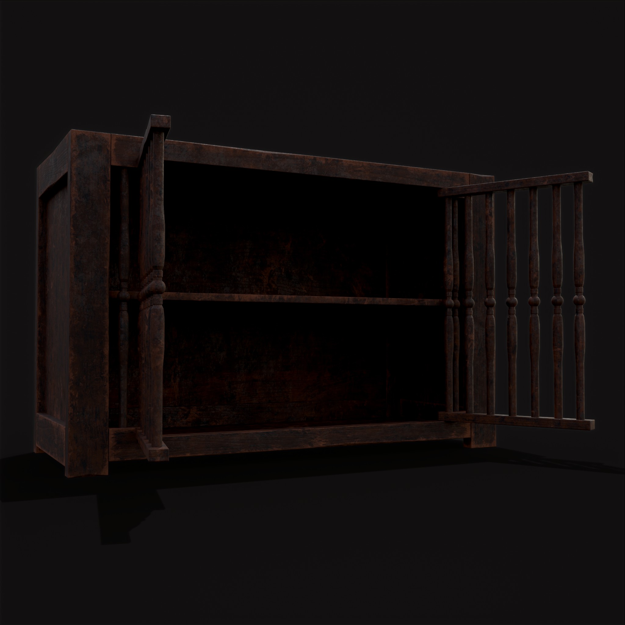 Medieval Oak Drawer - 3D Model by Get Dead Entertainment