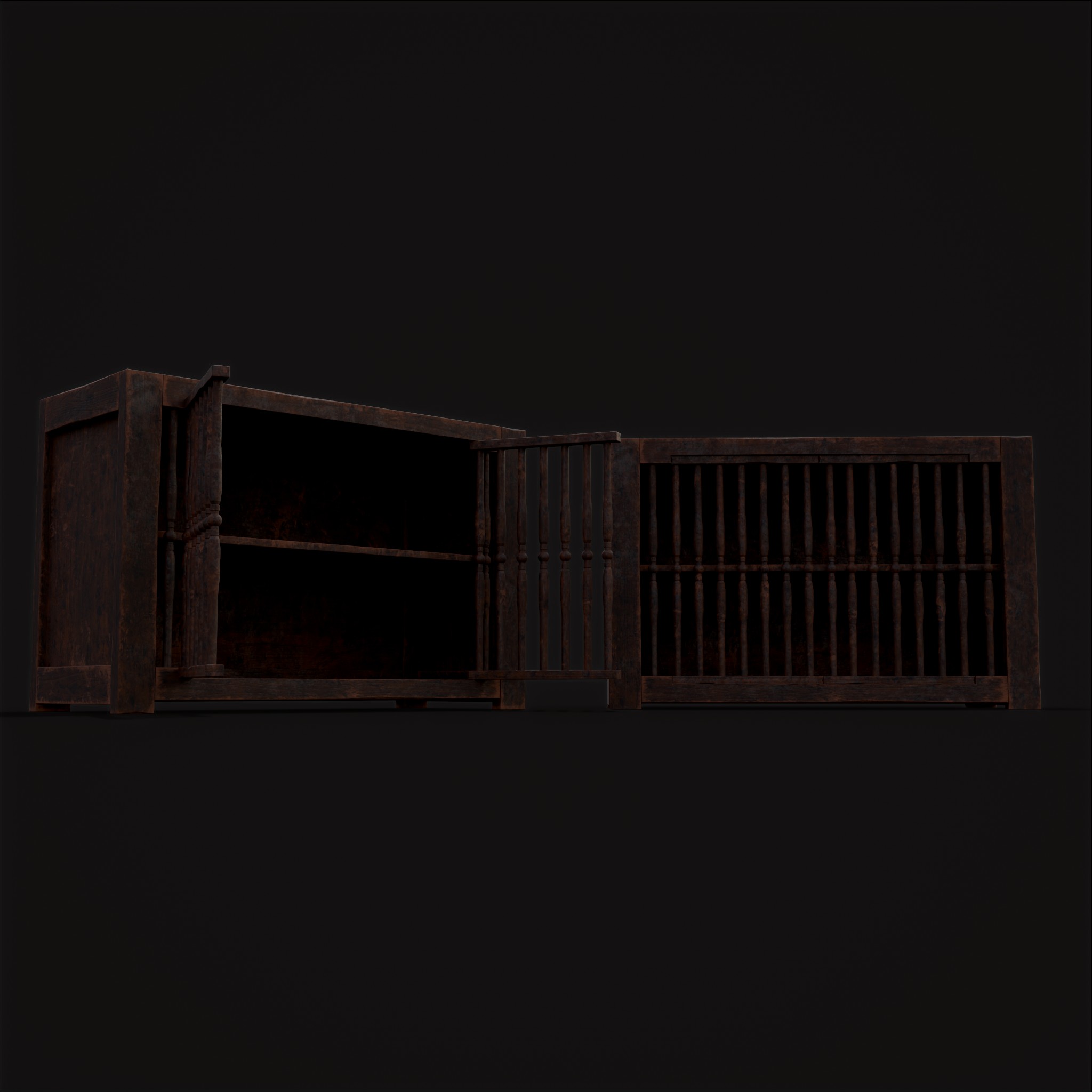 Medieval Oak Drawer - 3D Model by Get Dead Entertainment