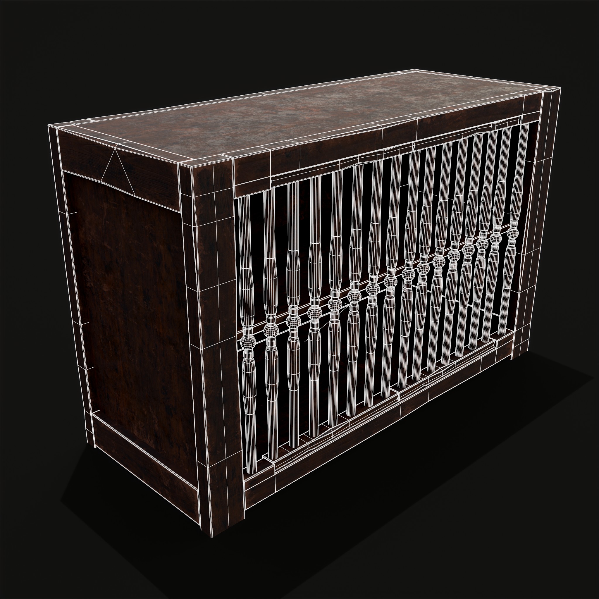 Medieval Oak Drawer - 3D Model by Get Dead Entertainment