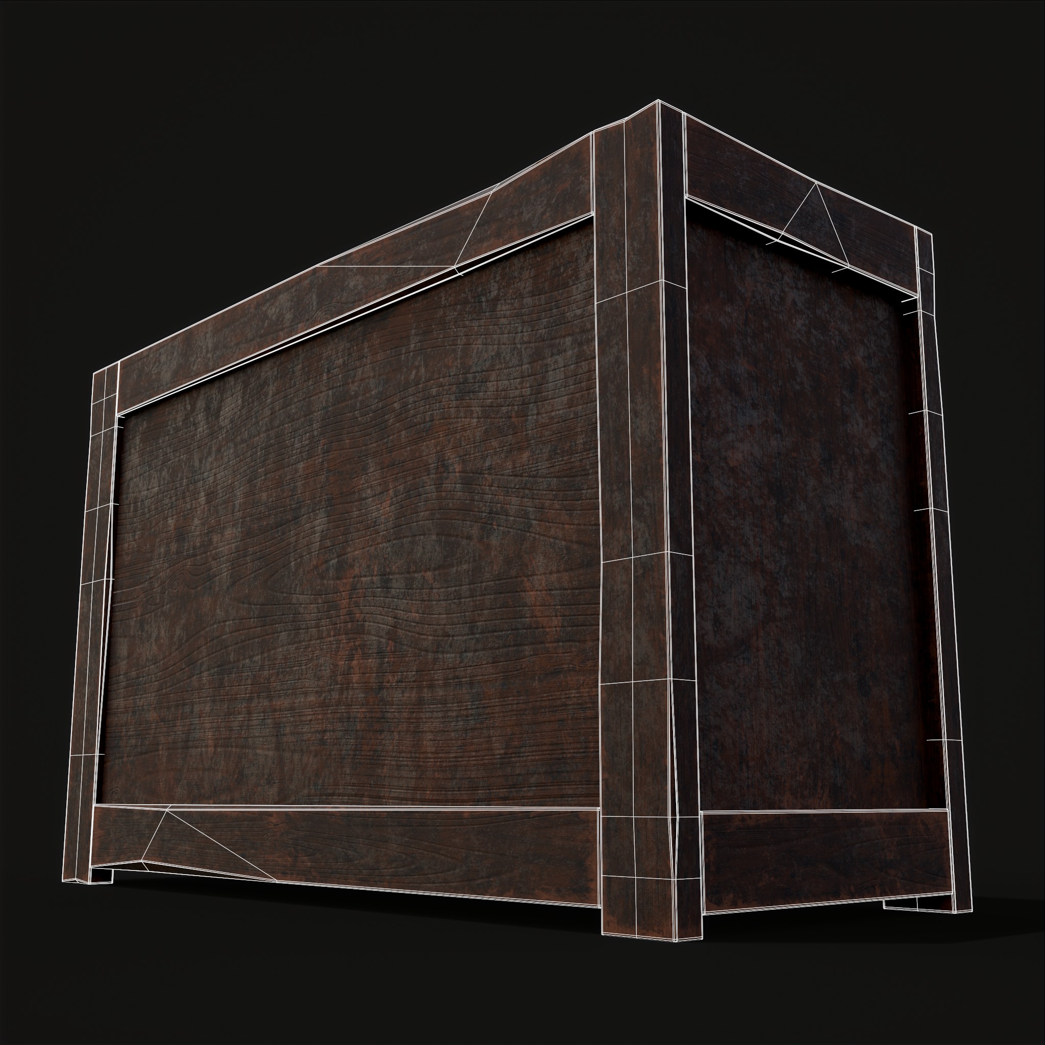 Medieval Oak Drawer - 3D Model by Get Dead Entertainment