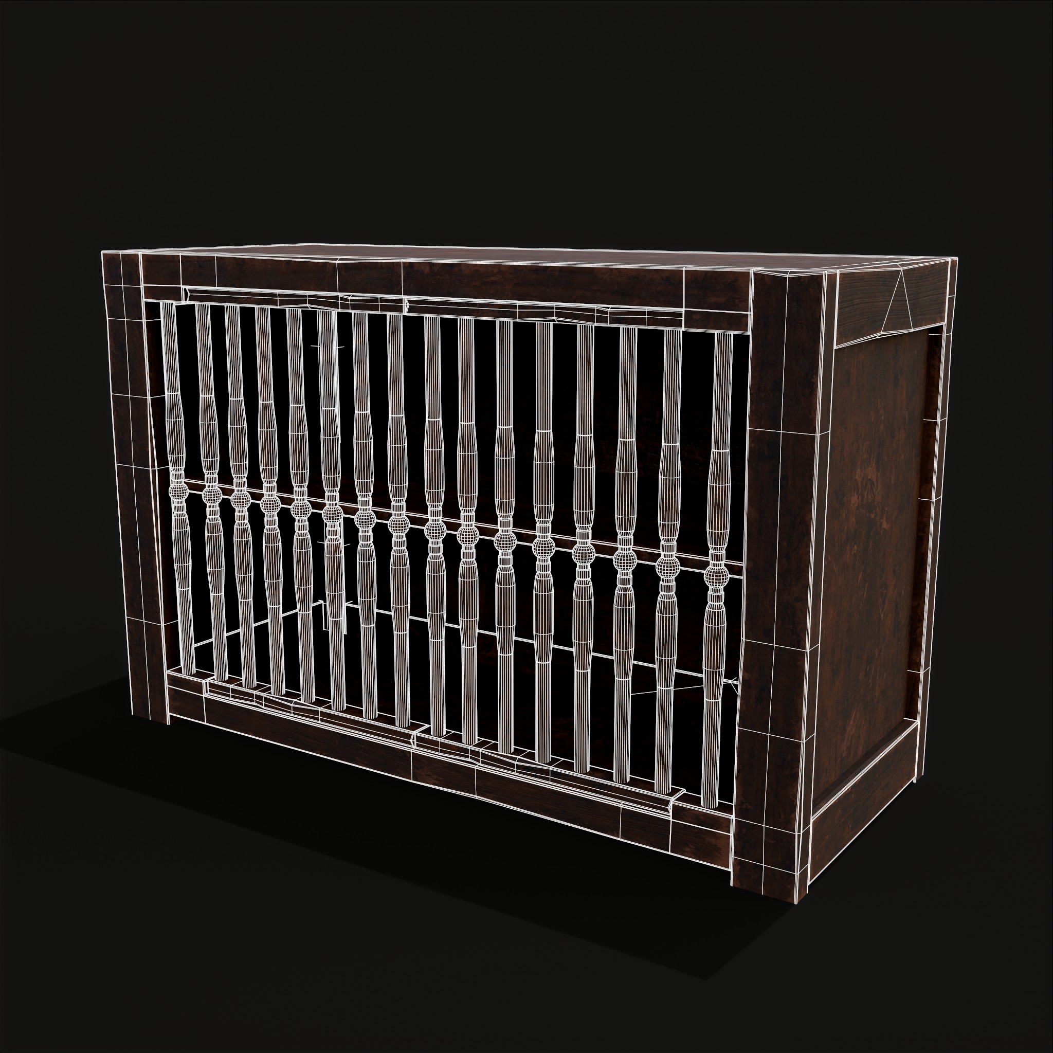 Medieval Oak Drawer - 3D Model by Get Dead Entertainment