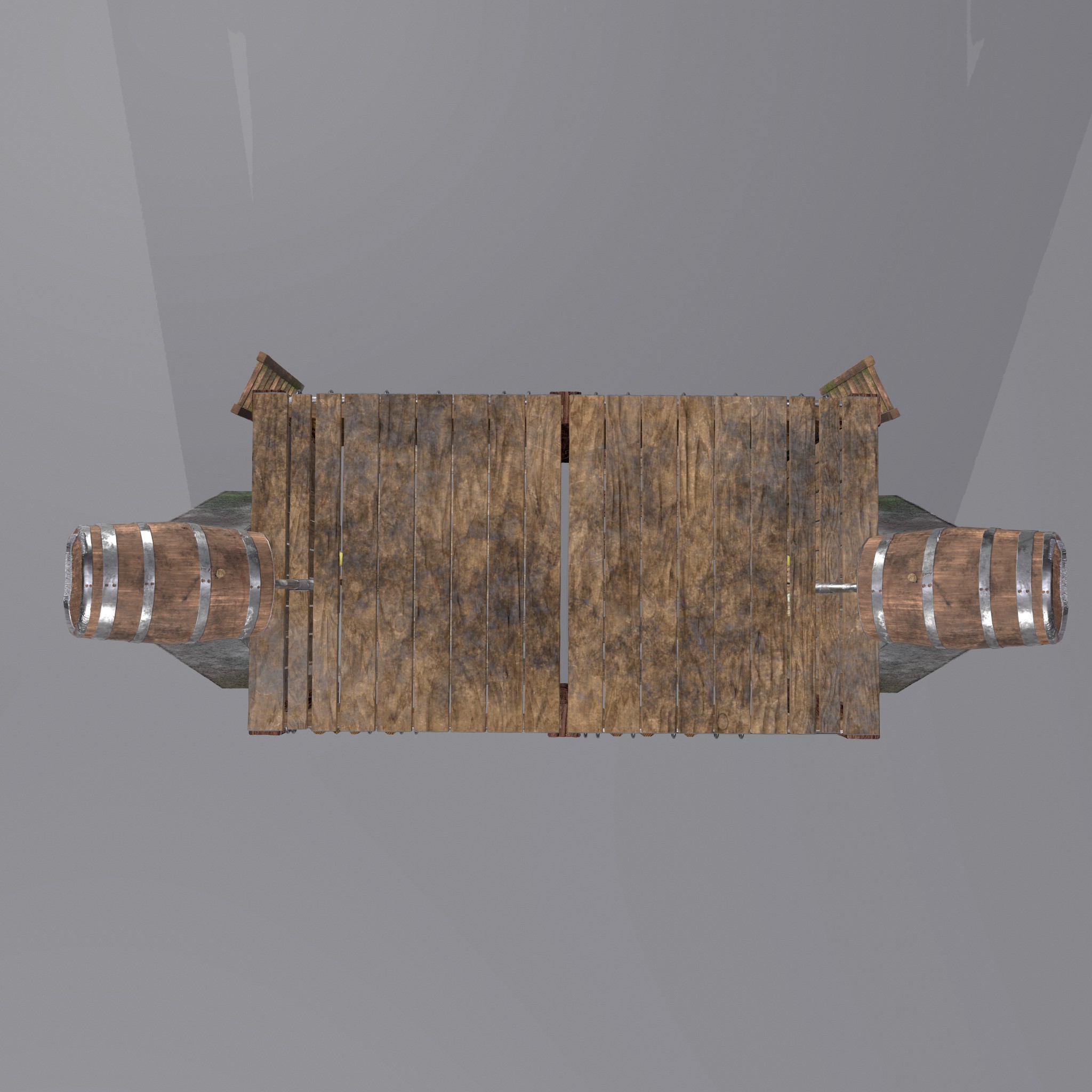 Medieval Outdoor Shower - Free 3D Model by Get Dead Entertainment