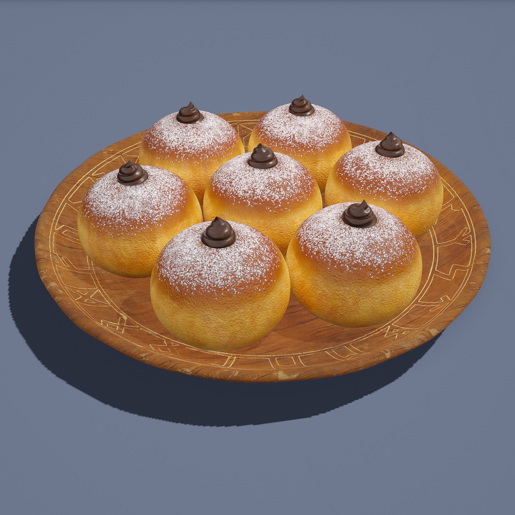 Medieval Pastry - 3D Model by Get Dead Entertainment