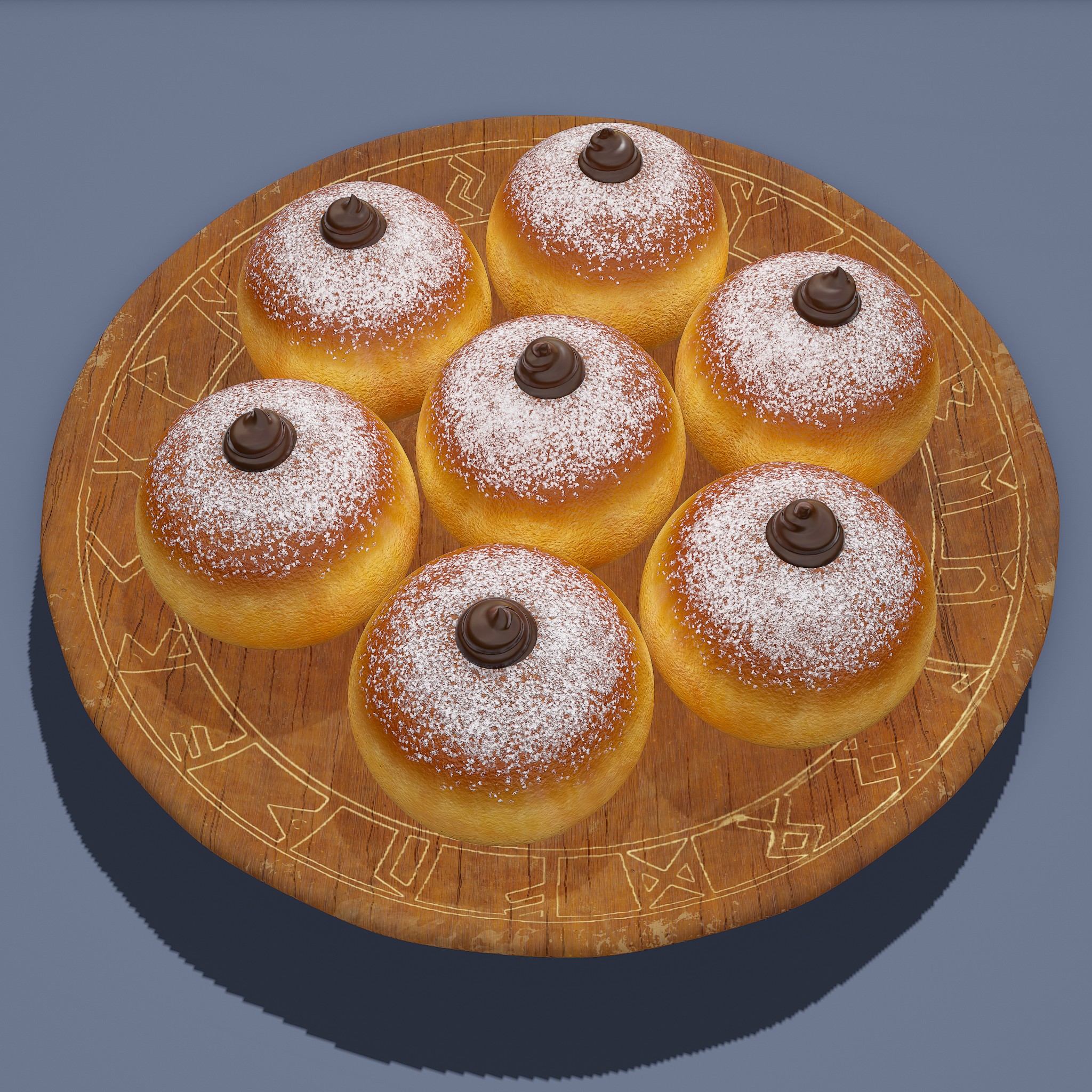 Medieval Pastry - 3D Model by Get Dead Entertainment