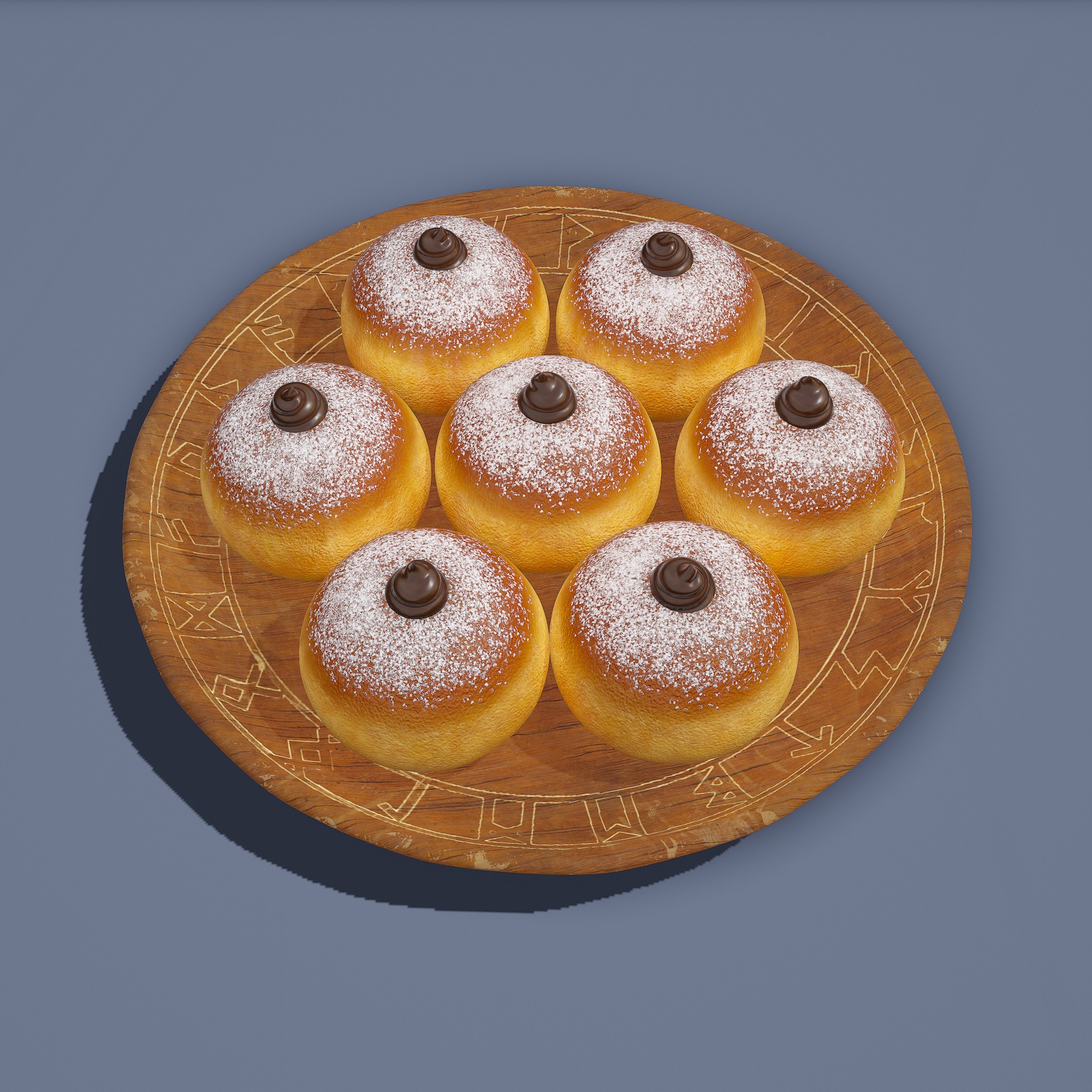 Medieval Pastry - 3D Model by Get Dead Entertainment