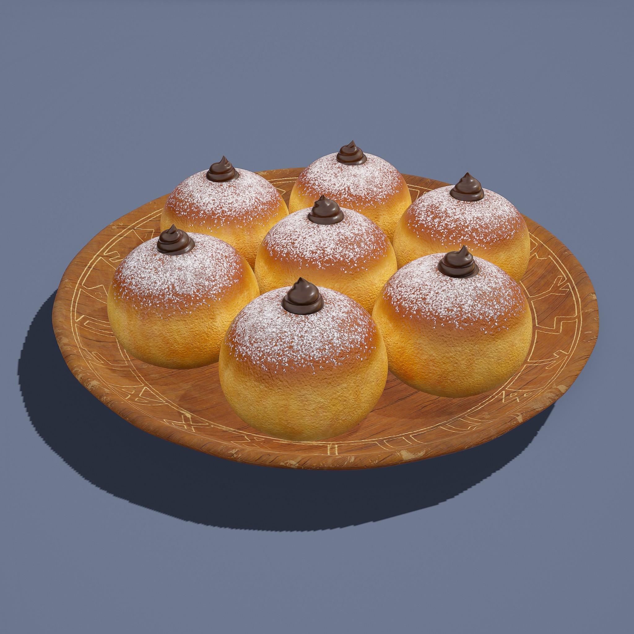 Medieval Pastry - 3D Model by Get Dead Entertainment