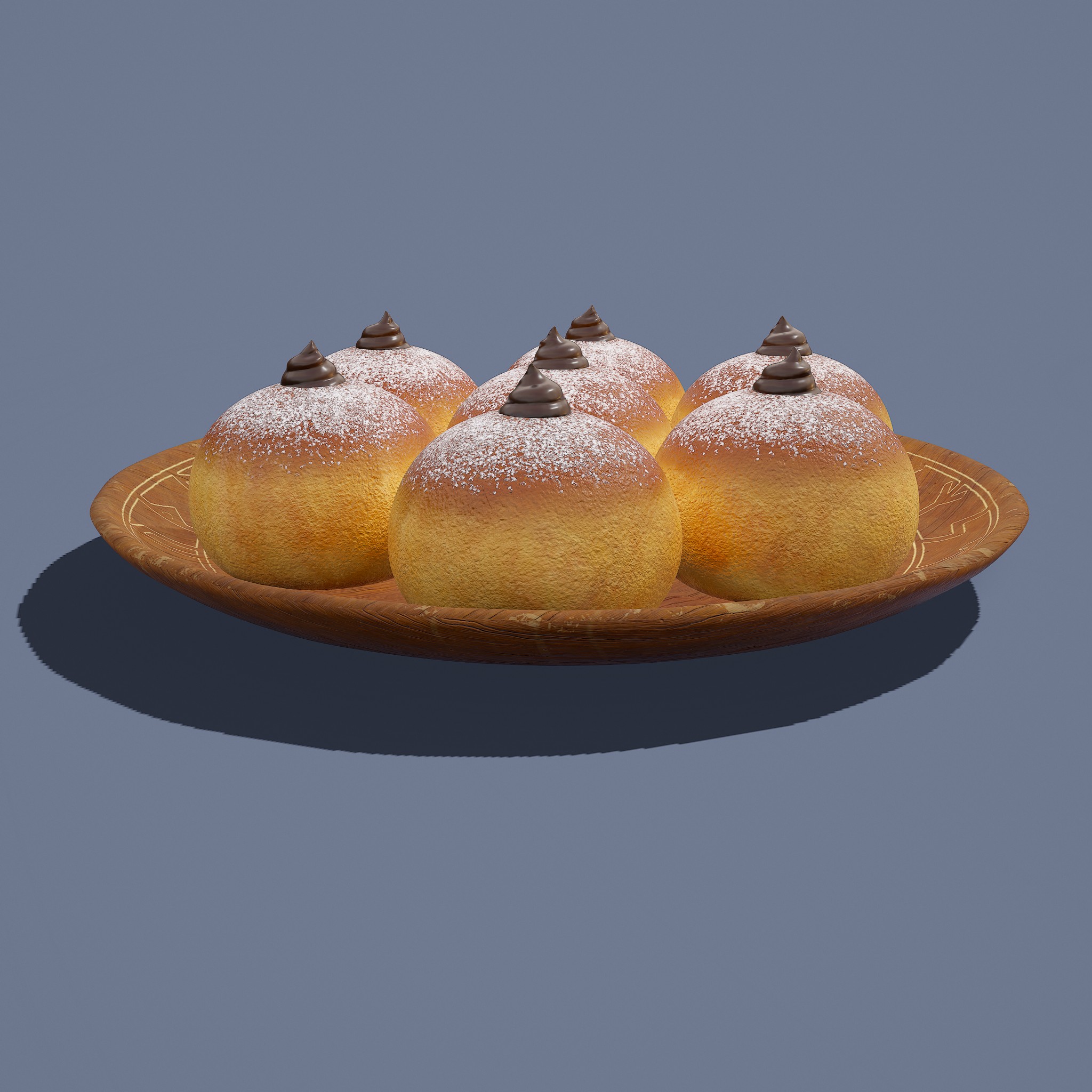 Medieval Pastry - 3D Model by Get Dead Entertainment