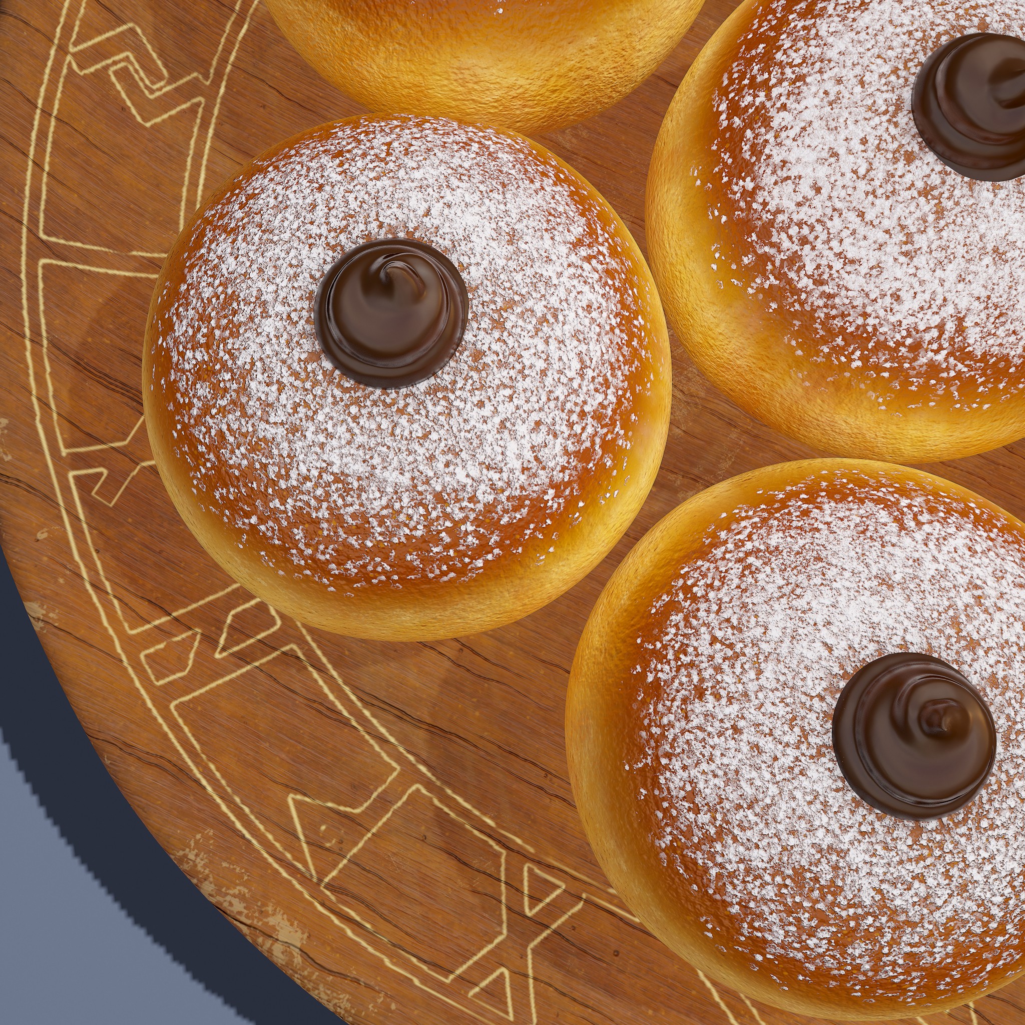 Medieval Pastry - 3D Model by Get Dead Entertainment