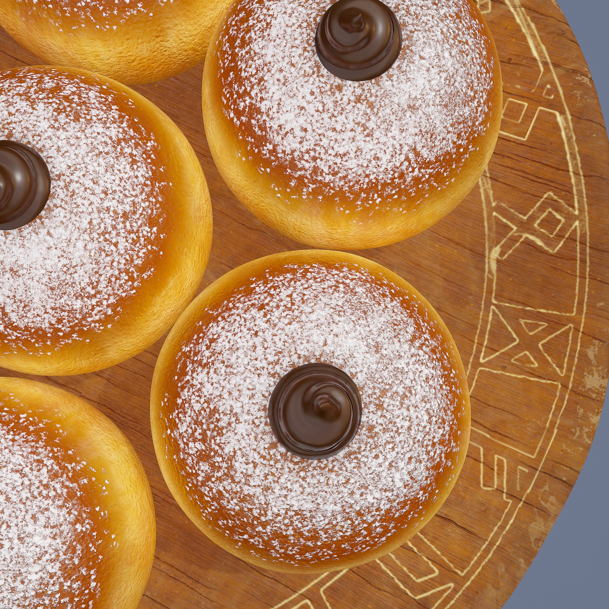 Medieval Pastry - 3D Model by Get Dead Entertainment