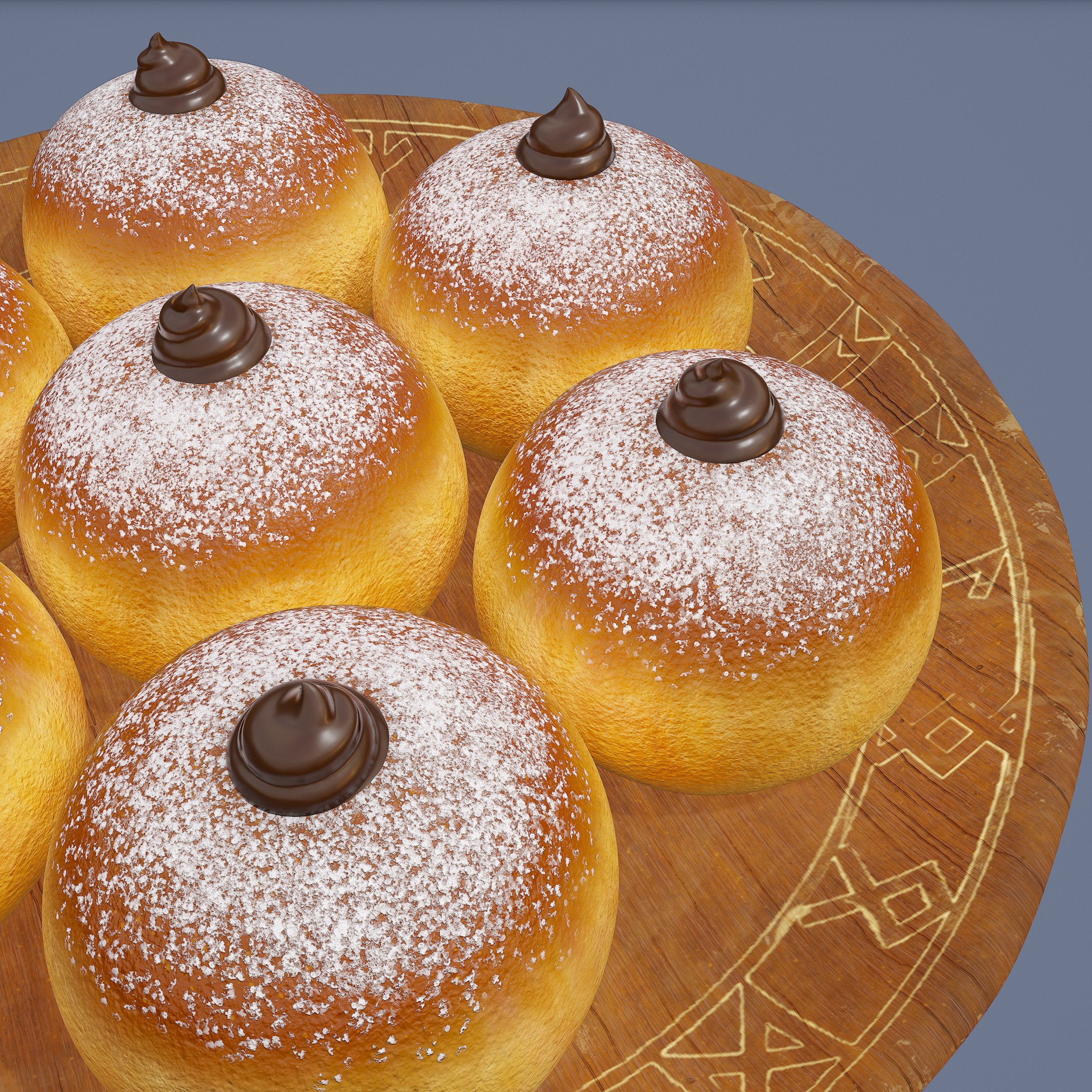 Medieval Pastry - 3D Model by Get Dead Entertainment