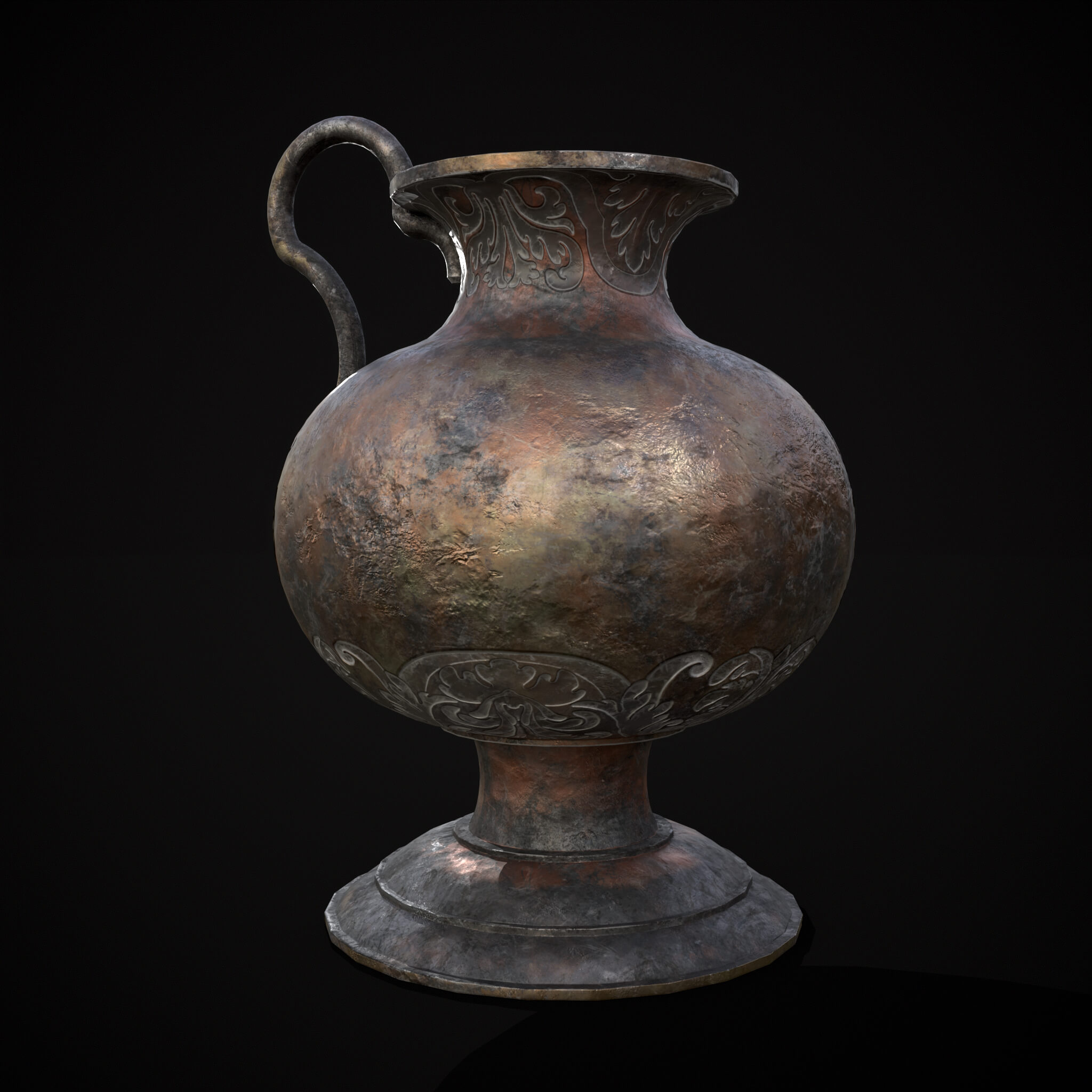 Medieval Pewter Pitcher - 3D Model by Get Dead Entertainment