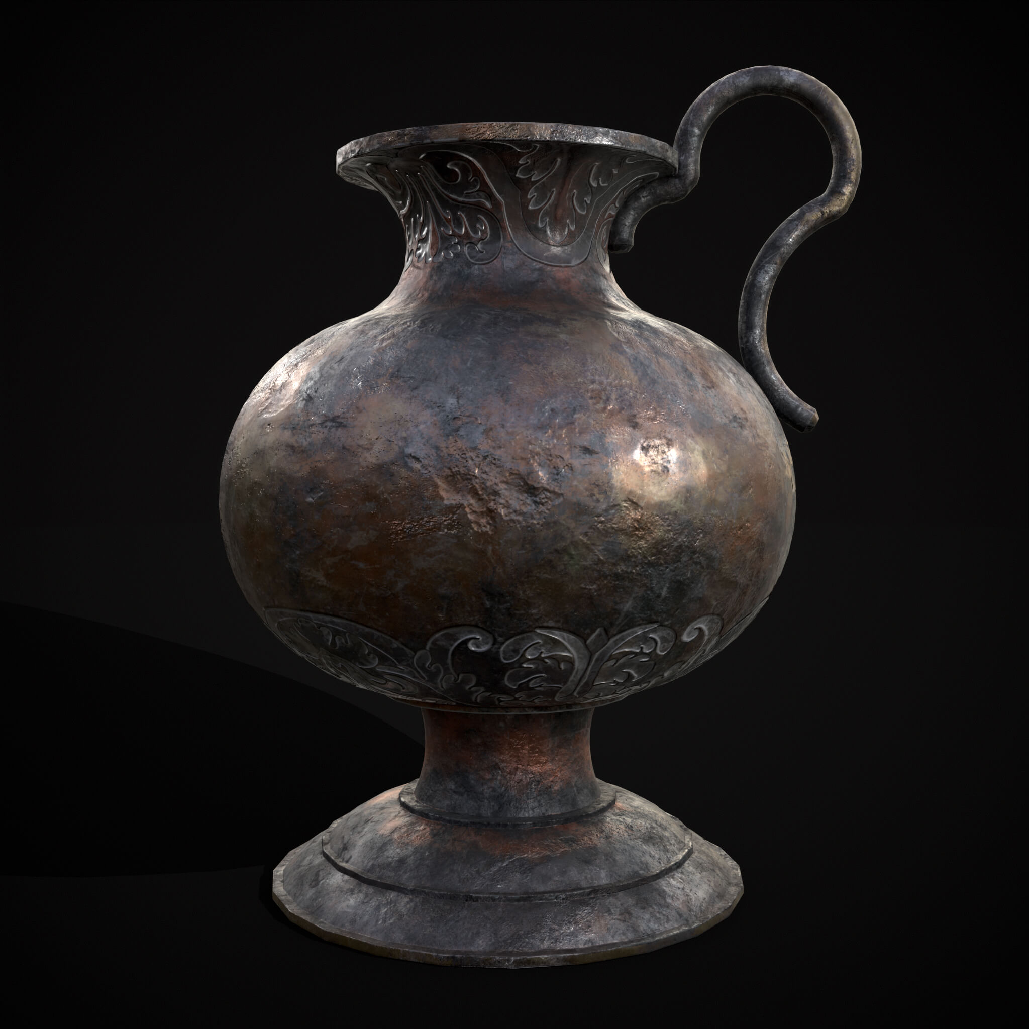 Medieval Pewter Pitcher - 3D Model by Get Dead Entertainment