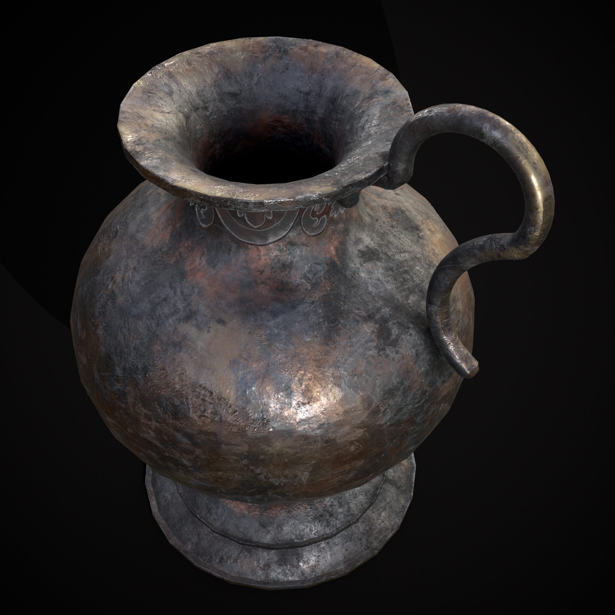 Medieval Pewter Pitcher - 3D Model by Get Dead Entertainment