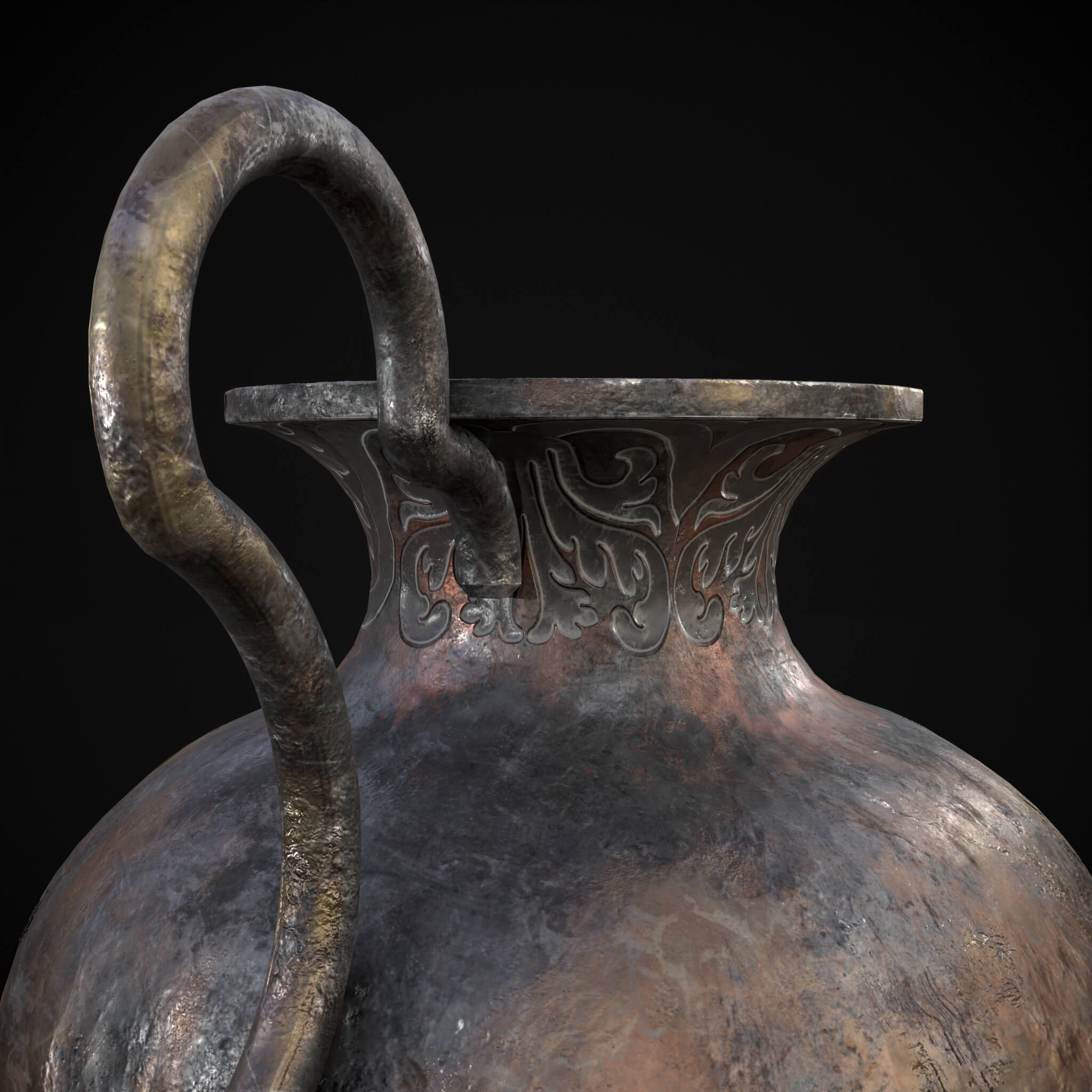 Medieval Pewter Pitcher - 3D Model by Get Dead Entertainment