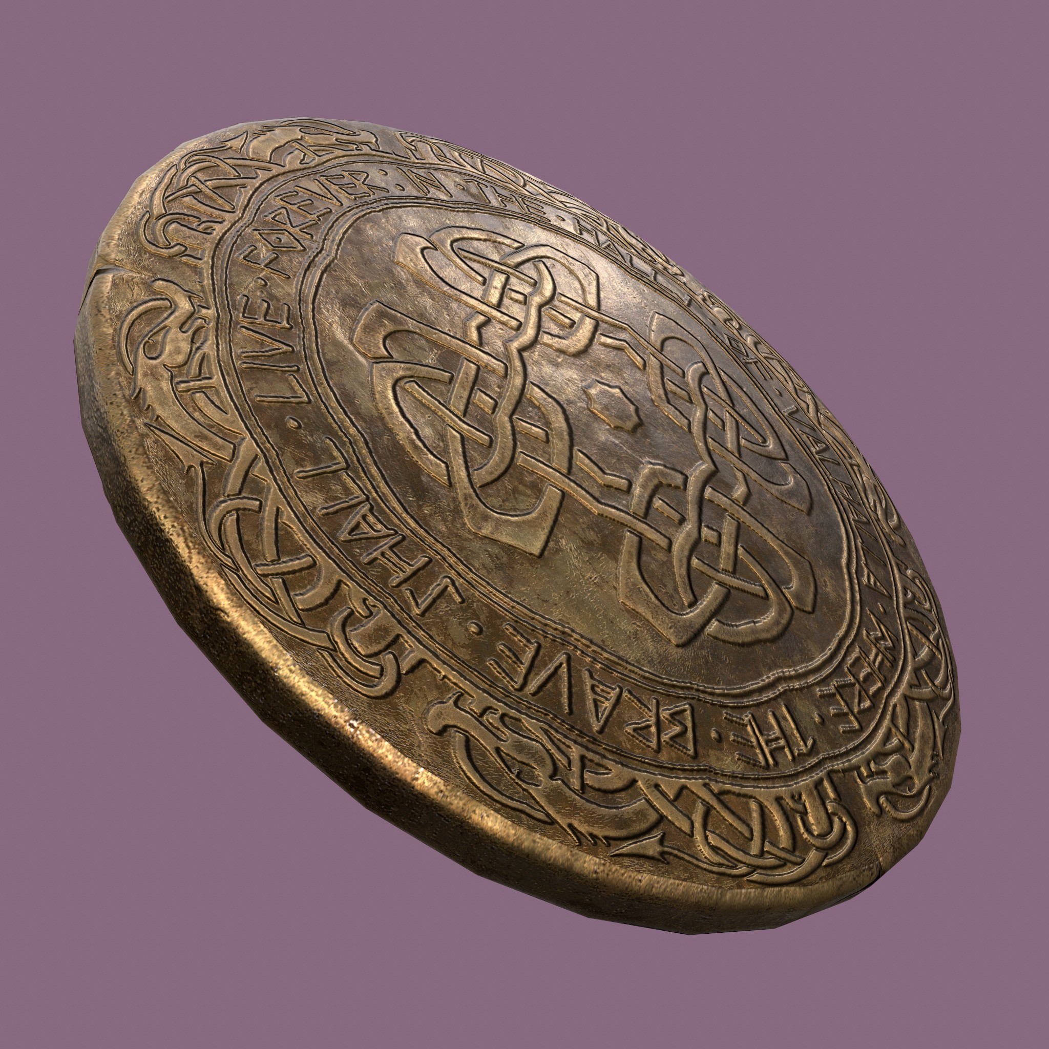 Medieval Pin Design 2 - 3D Model by Get Dead Entertainment