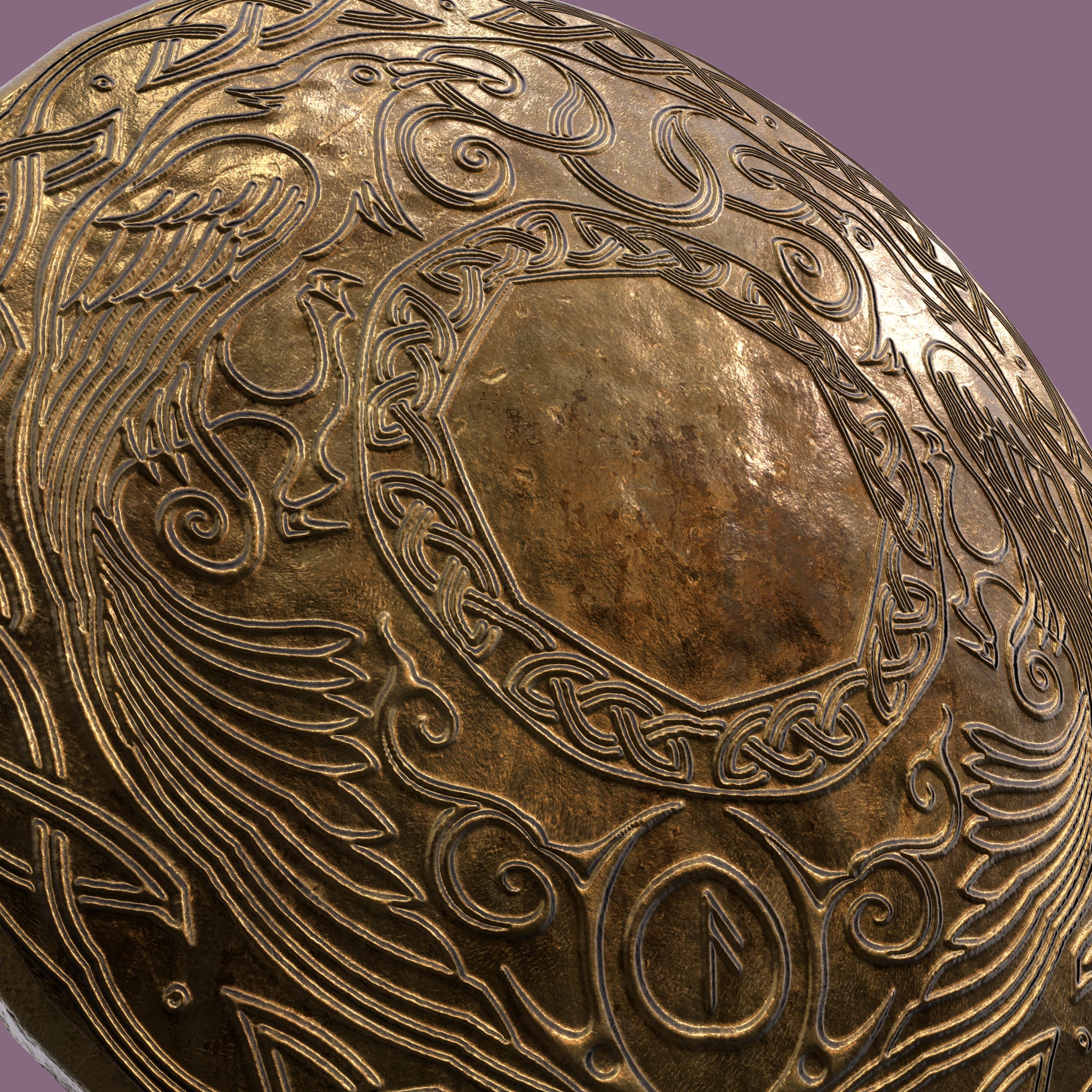 Medieval Pin Design 3 - 3D Model by Get Dead Entertainment